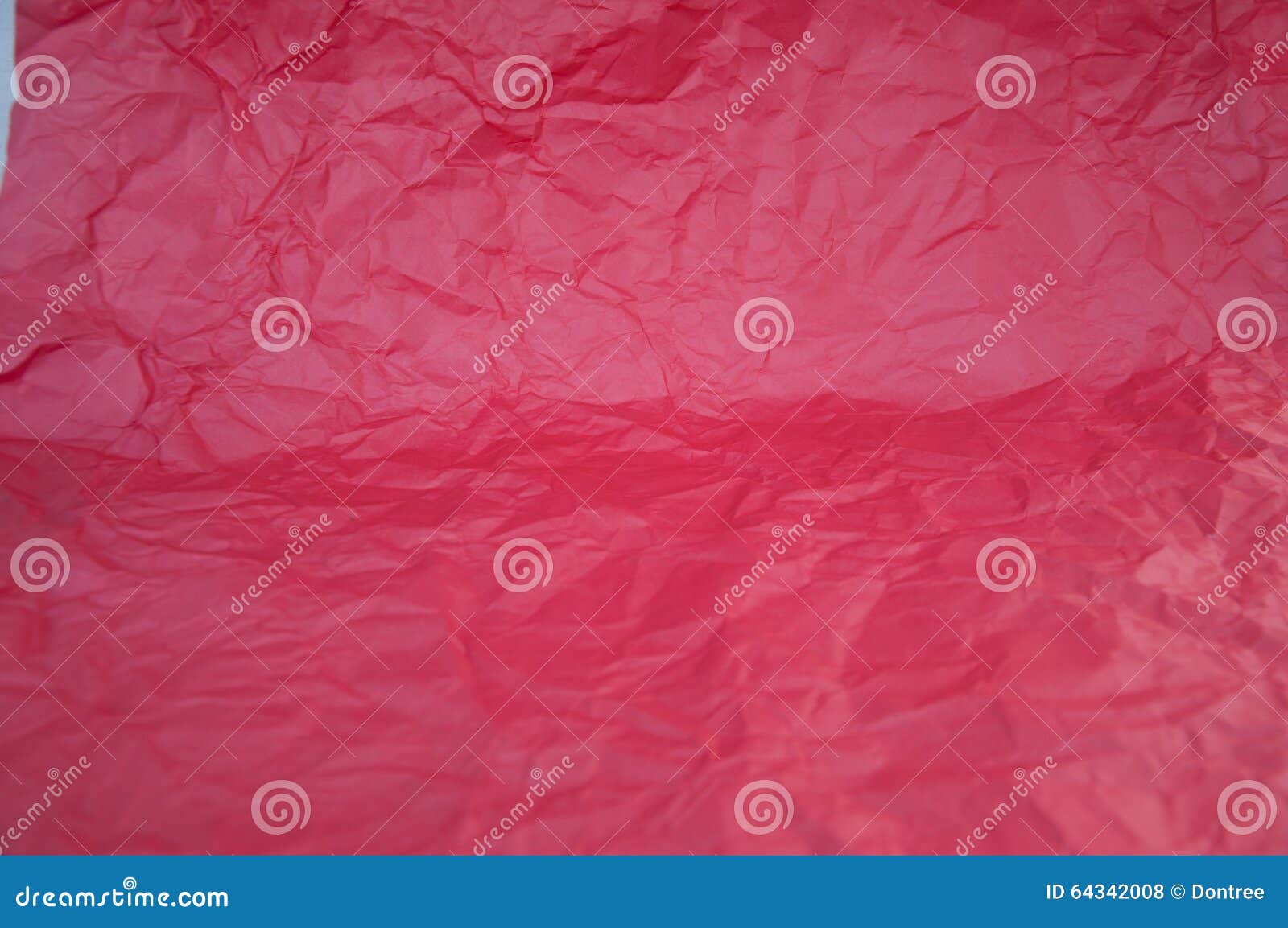 Crushed red paper texture stock photo. Image of wrinkle - 64342008