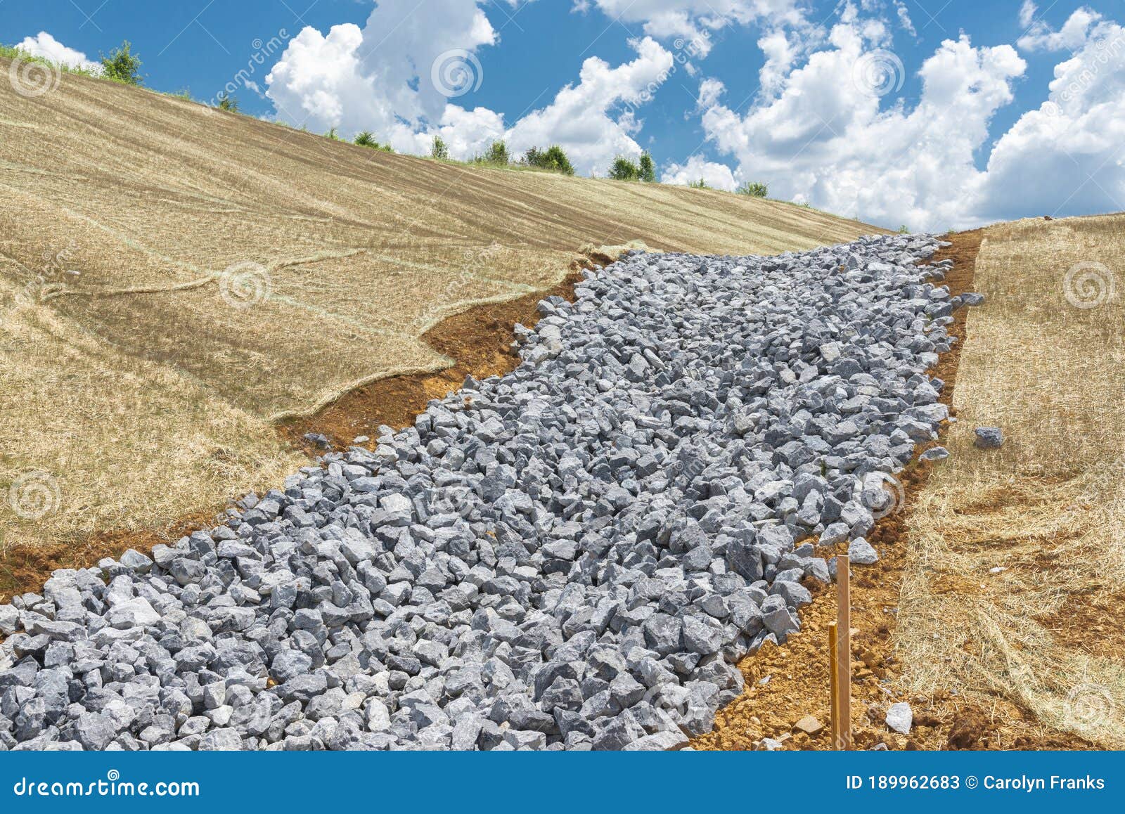 Crushed Rock Background Texture Royalty-Free Stock Photography ...