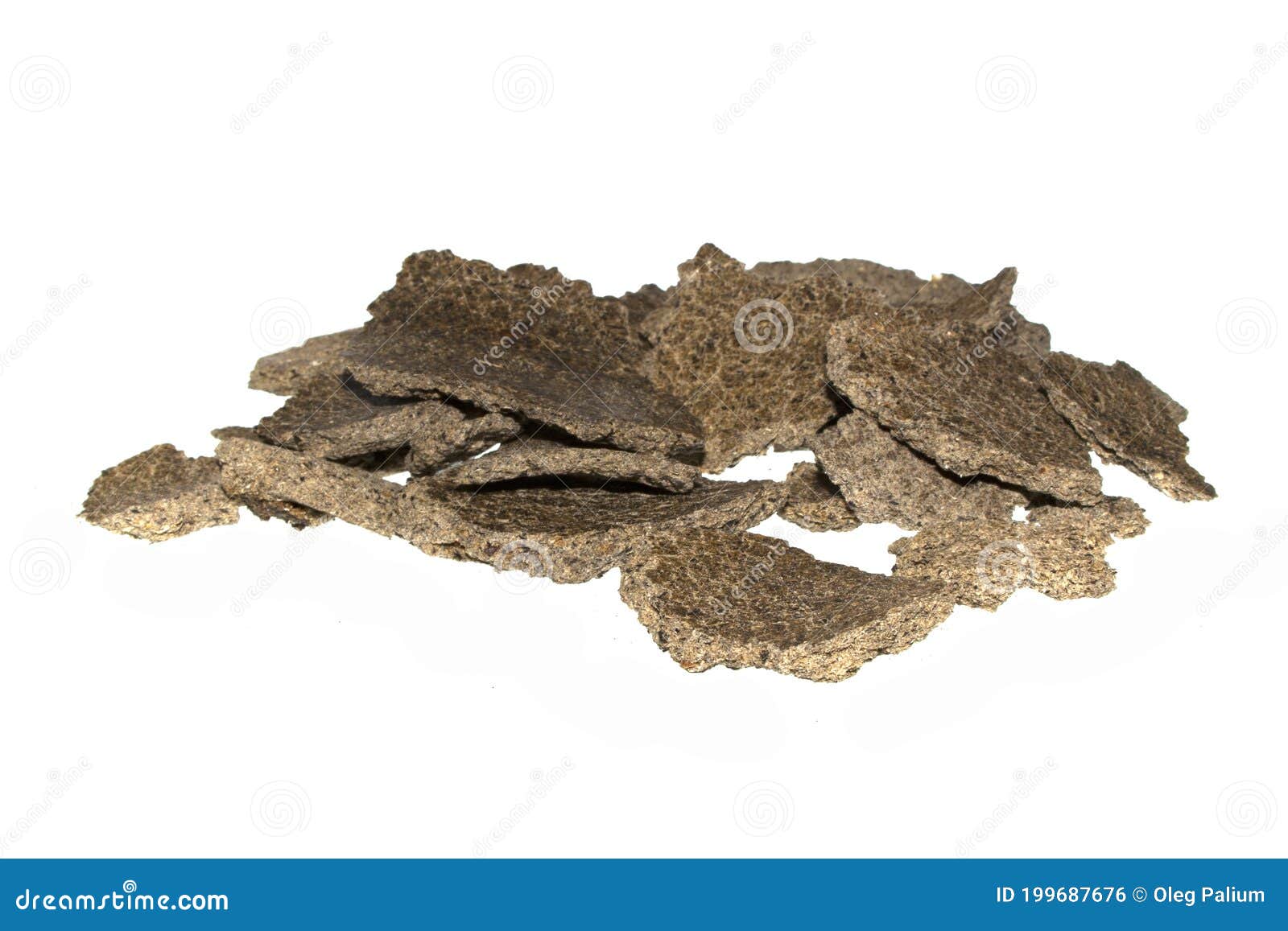 Crushed Seeds Isolated on White Background Stock Photo - Image of cake ...