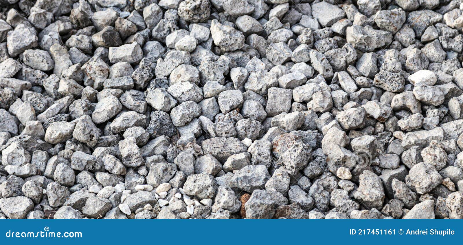 Crushed Stone As an Abstract Background. Stock Image - Image of surface ...