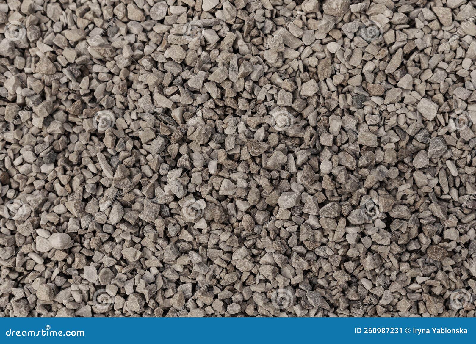 Crushed Stone Close Up. Crushed Stone Construction Materials Stock ...