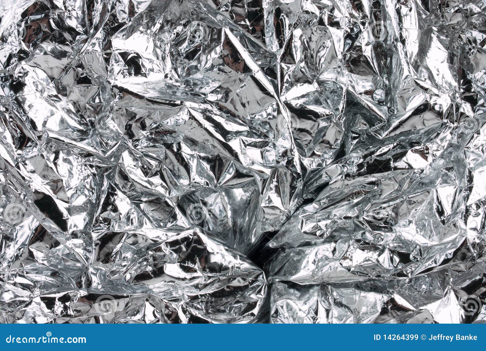Crushed tinfoil stock image. Image of light, material - 14264399