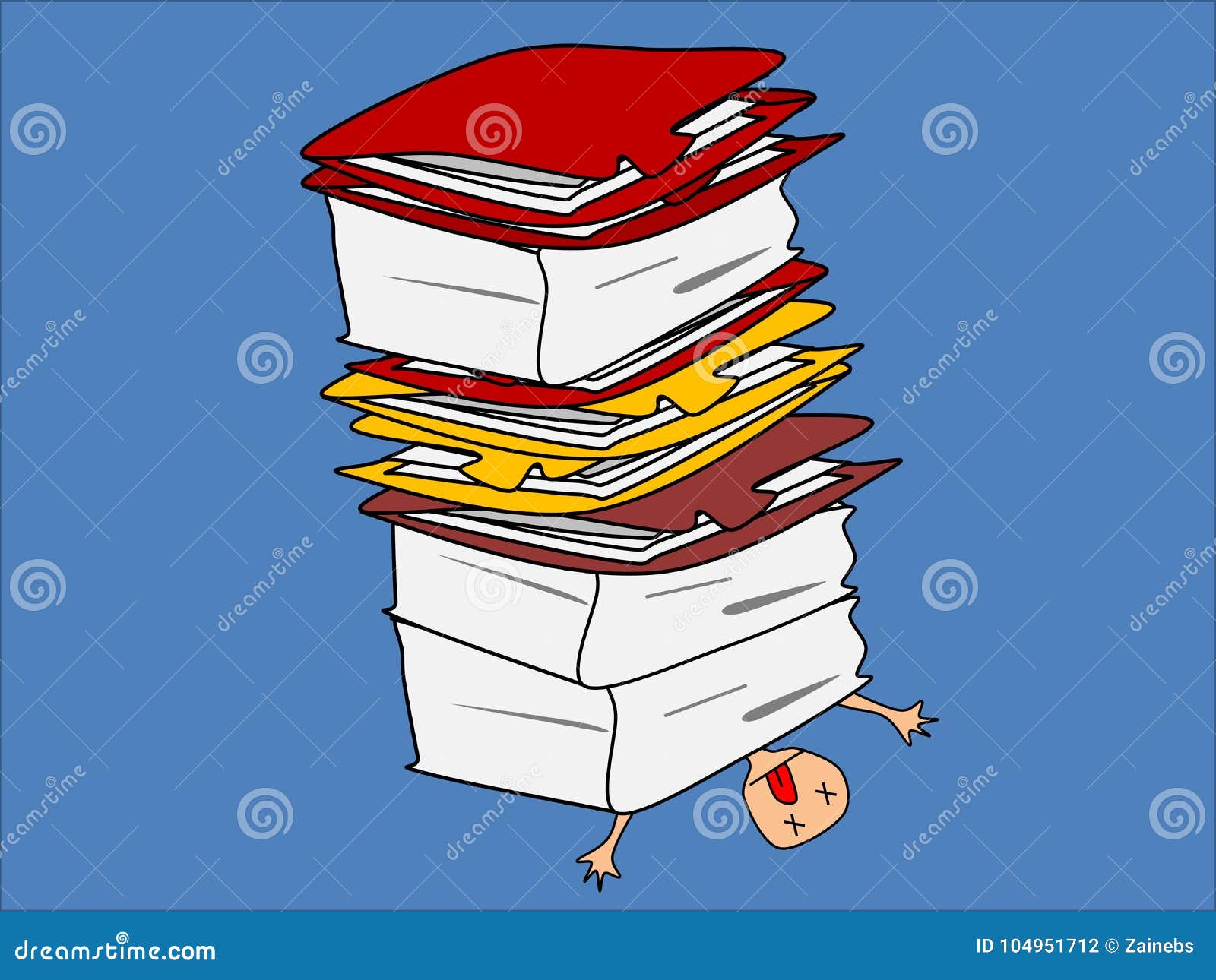 Too Much Work Stock Illustrations – 248 Too Much Work Stock ...