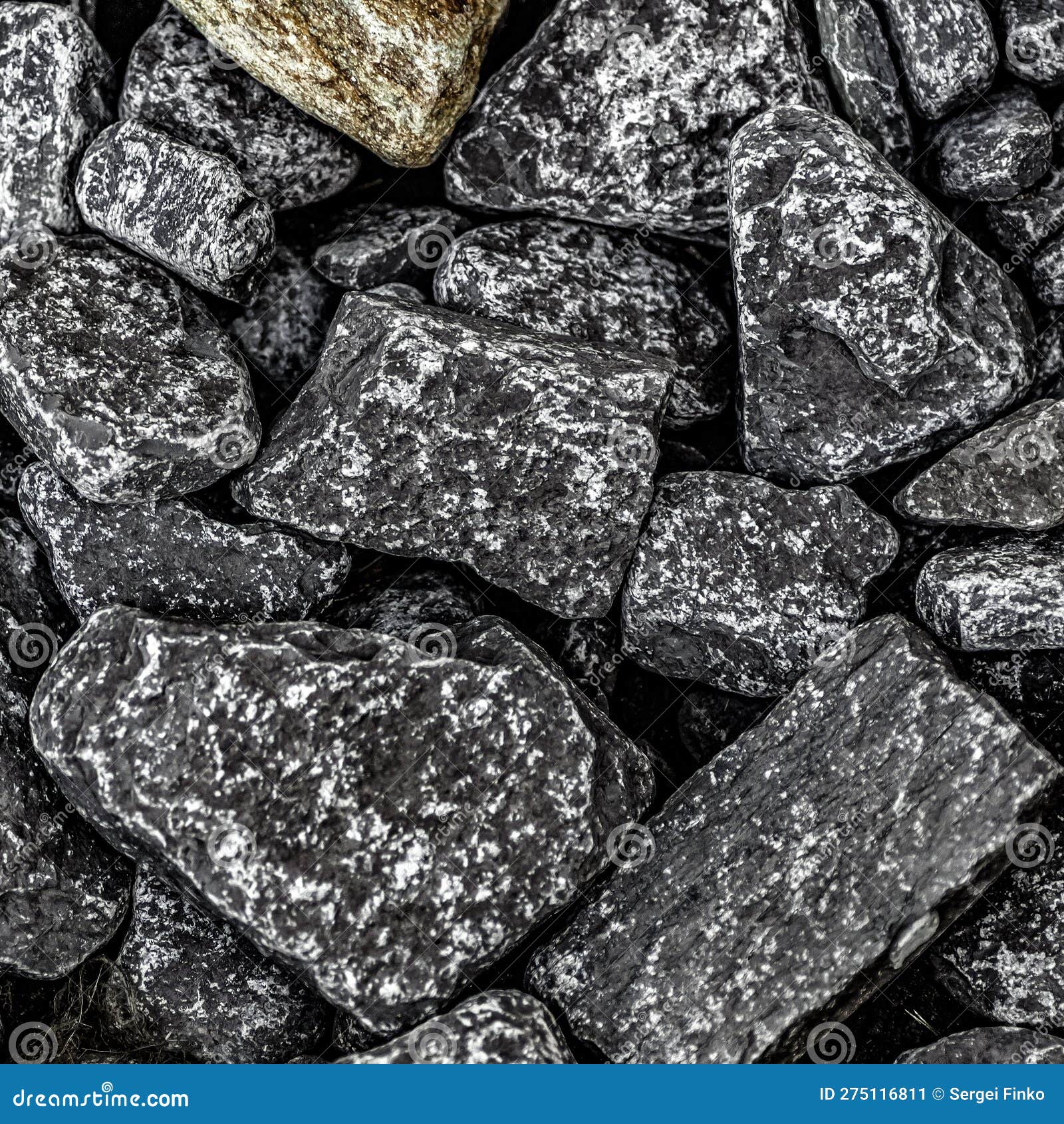 Crushed track surface stock image. Image of mineral - 275116811