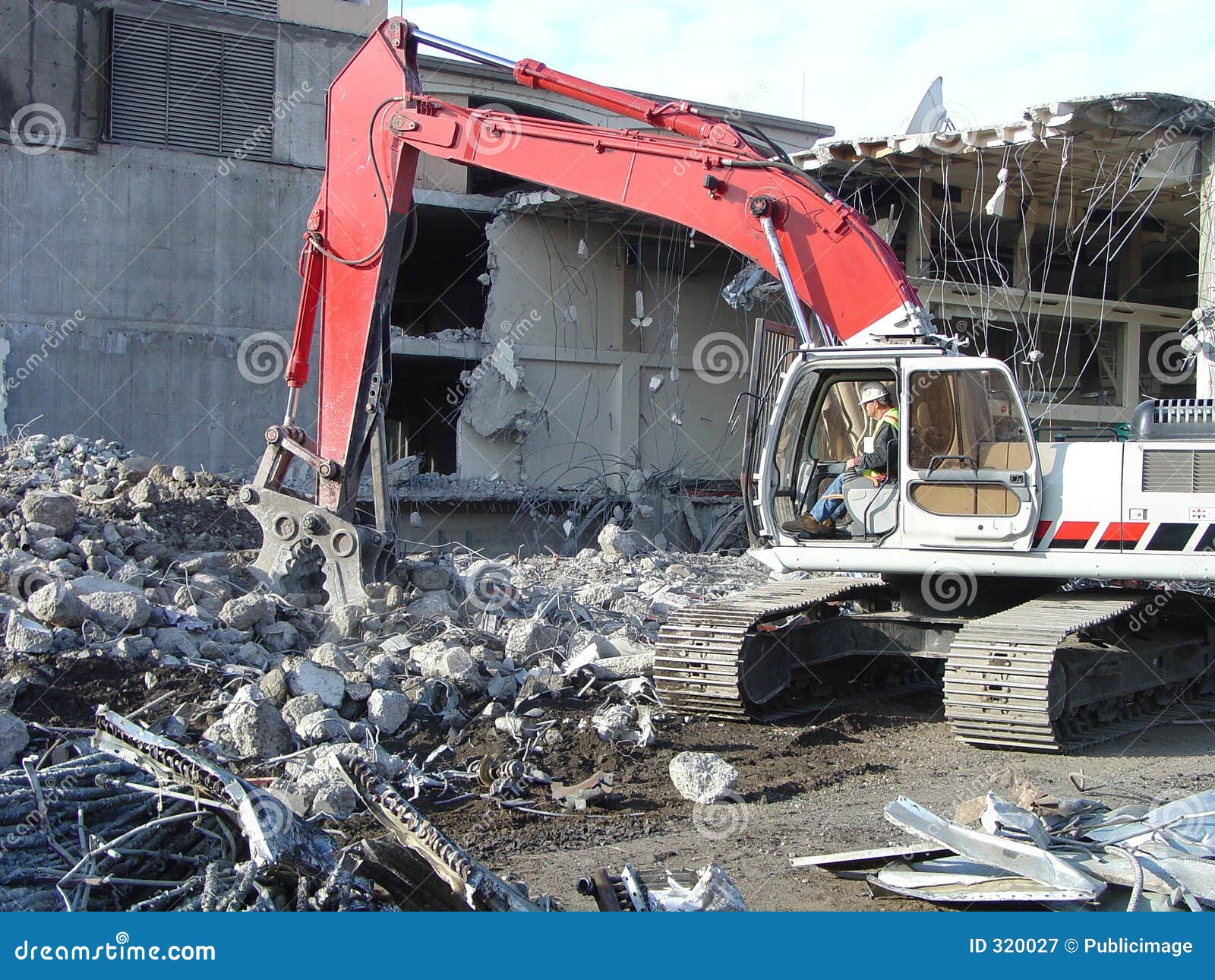 Crusher Equipment in Action Stock Image - Image of hamer, heavy: 320027