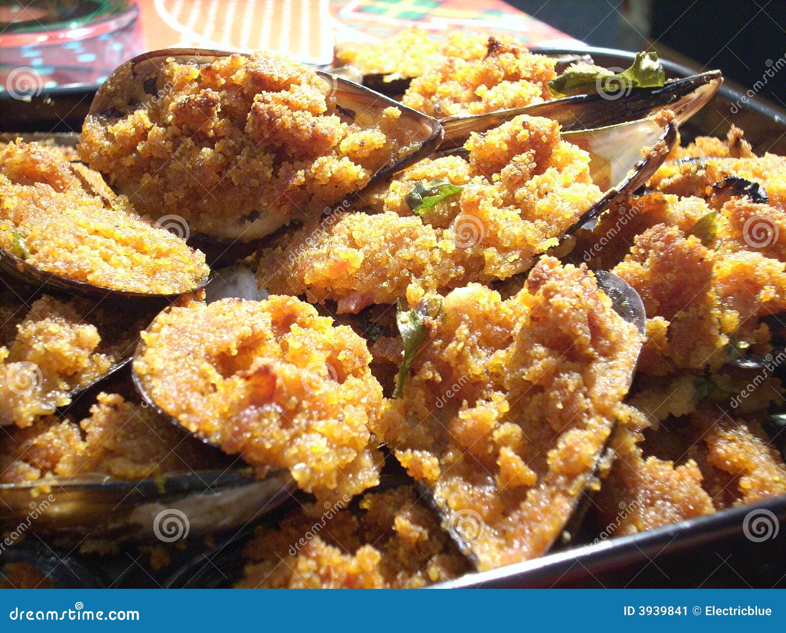 Crustáceos Cocidos Al Horno Imagen de archivo - Imagen de relleno ...