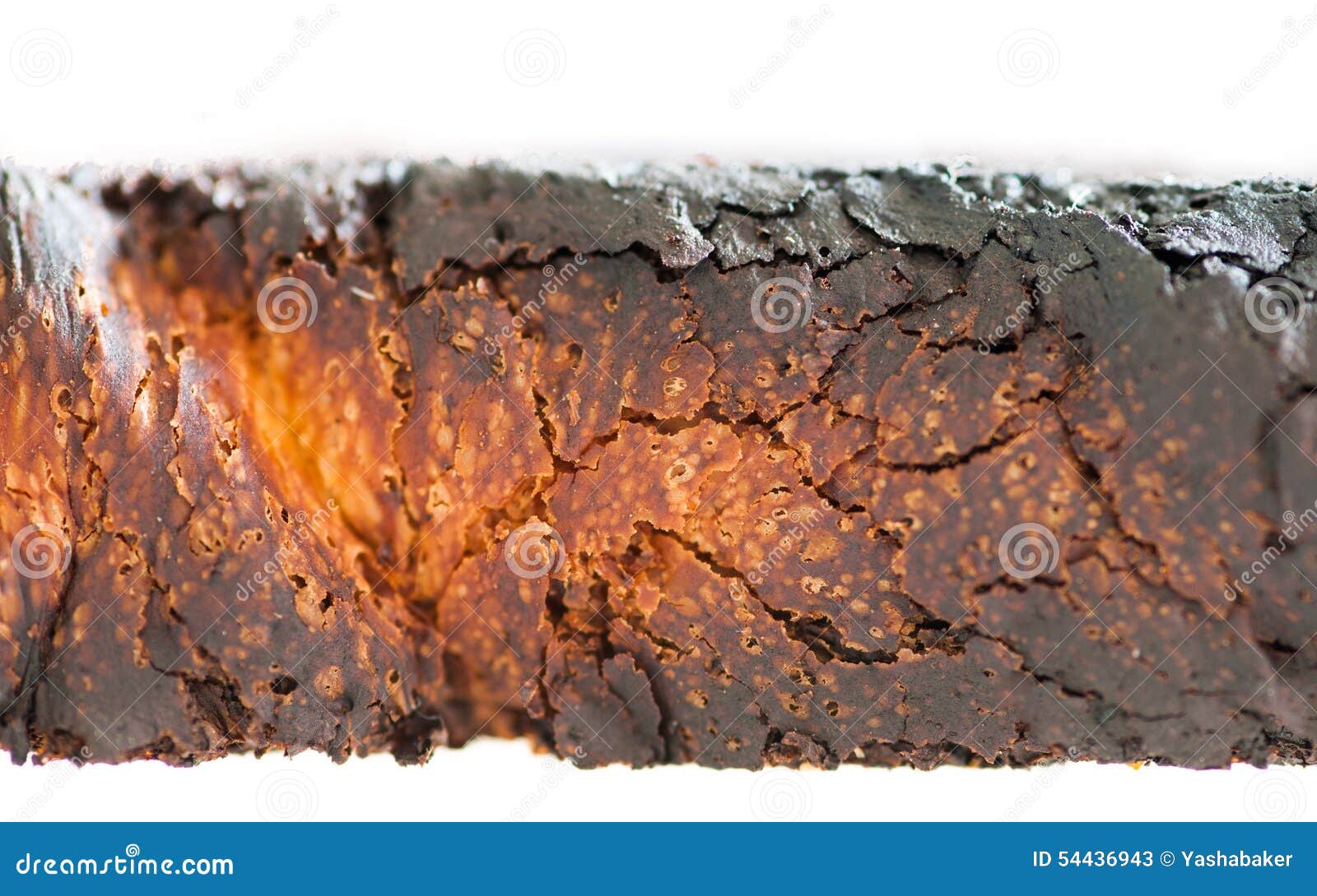 Crust of the burnt toast stock image. Image of object - 54436943