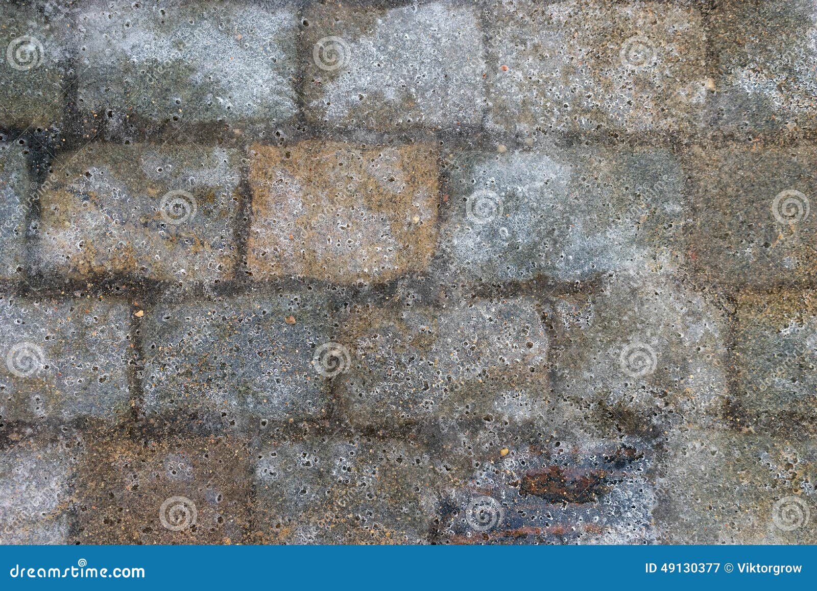 Crust of Ice on the Pavement of the Street Stock Image - Image of ...