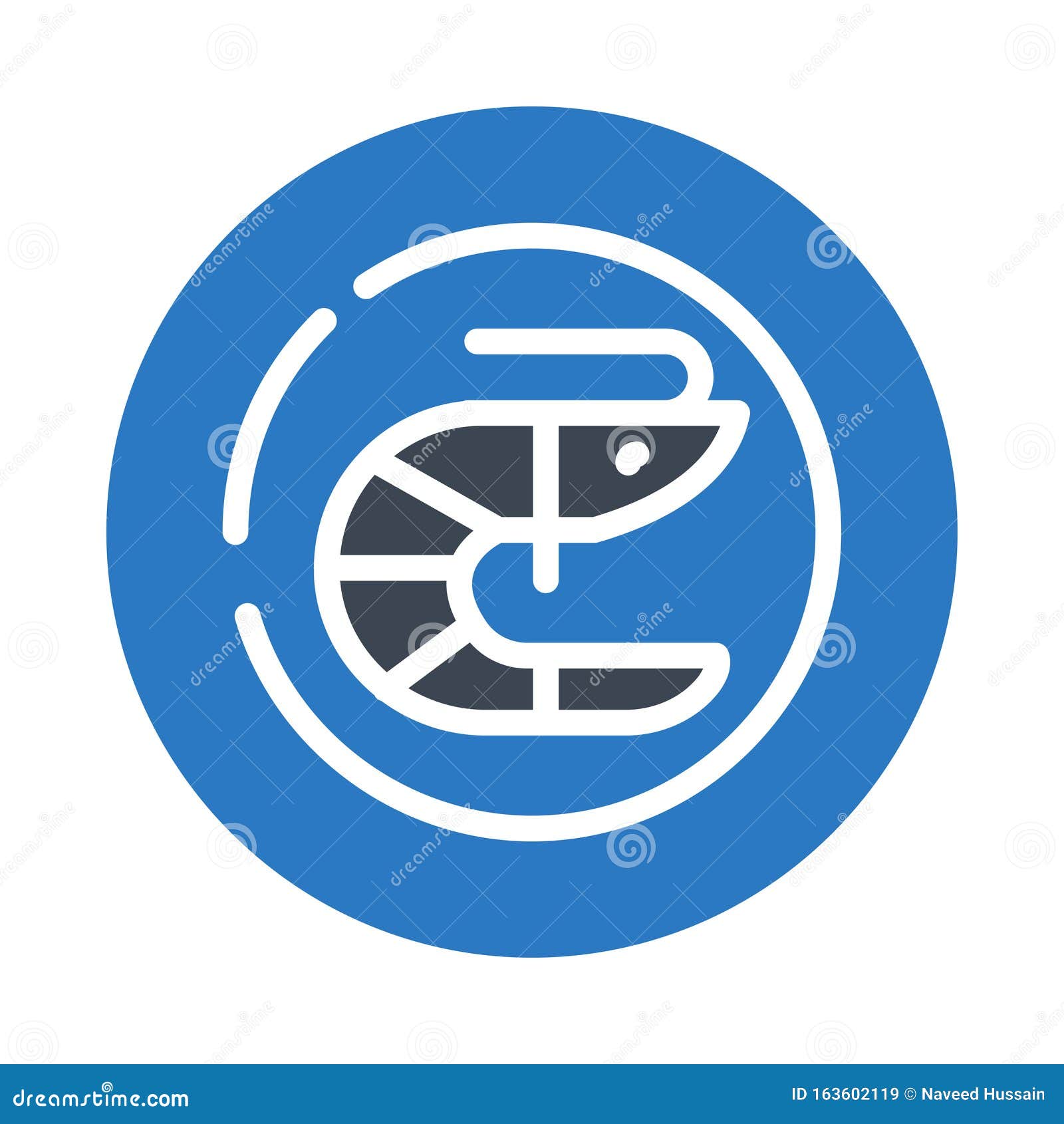 Crustaceans Vector Glyph Color Icon Stock Illustration - Illustration ...