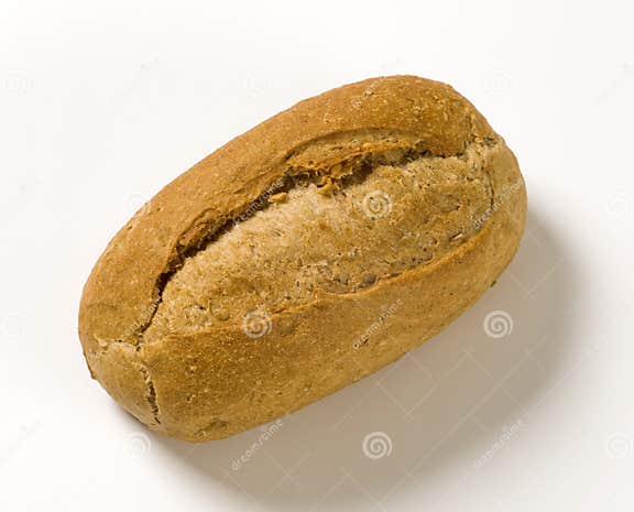 Crusty roll stock image. Image of grocery, object, overhead - 7341401