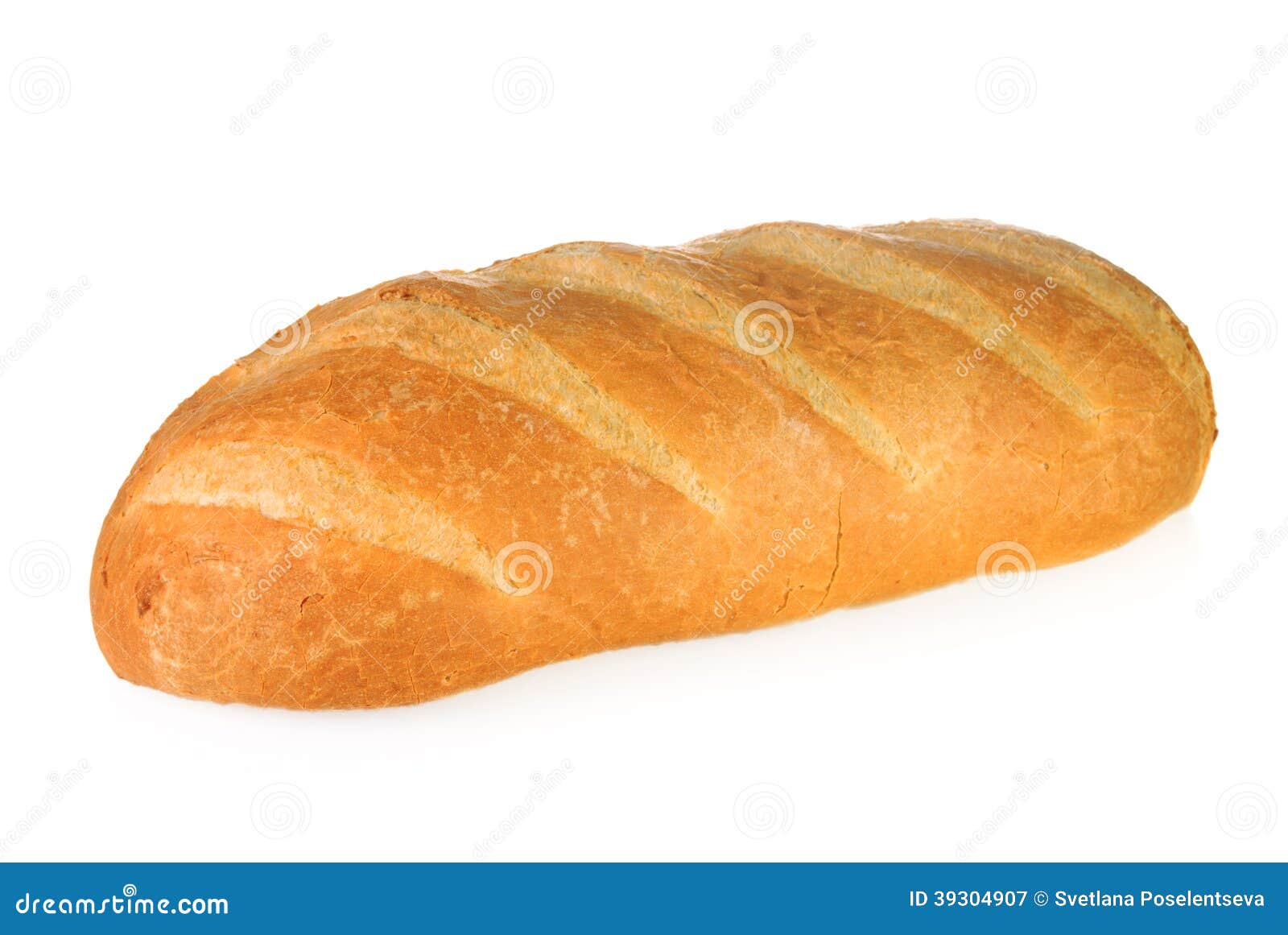 Crusty white bloomer bread stock image. Image of rustic - 39304907