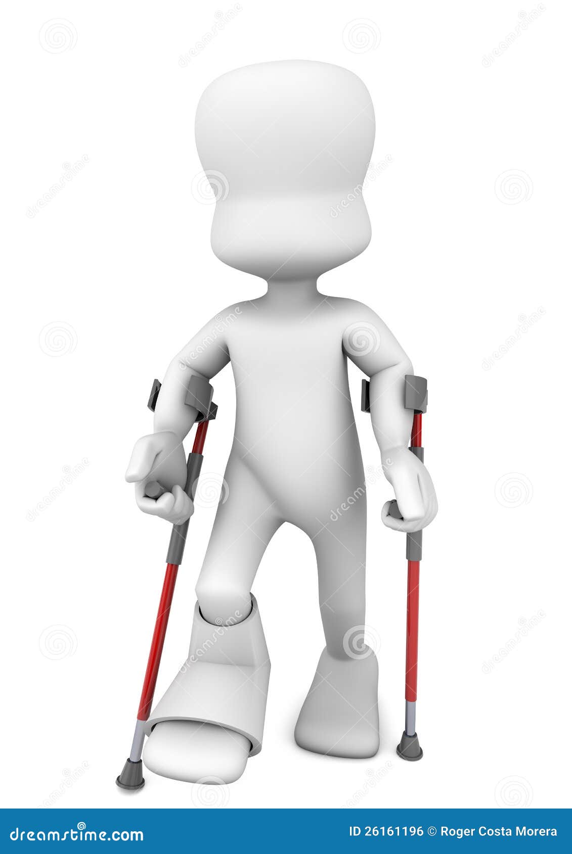 Crutches stock illustration. Illustration of healthcare - 26161196