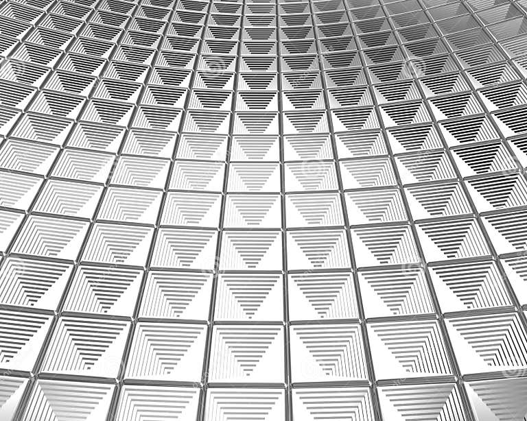 Cruve Shape Shiny Silver Background Stock Illustration - Illustration ...