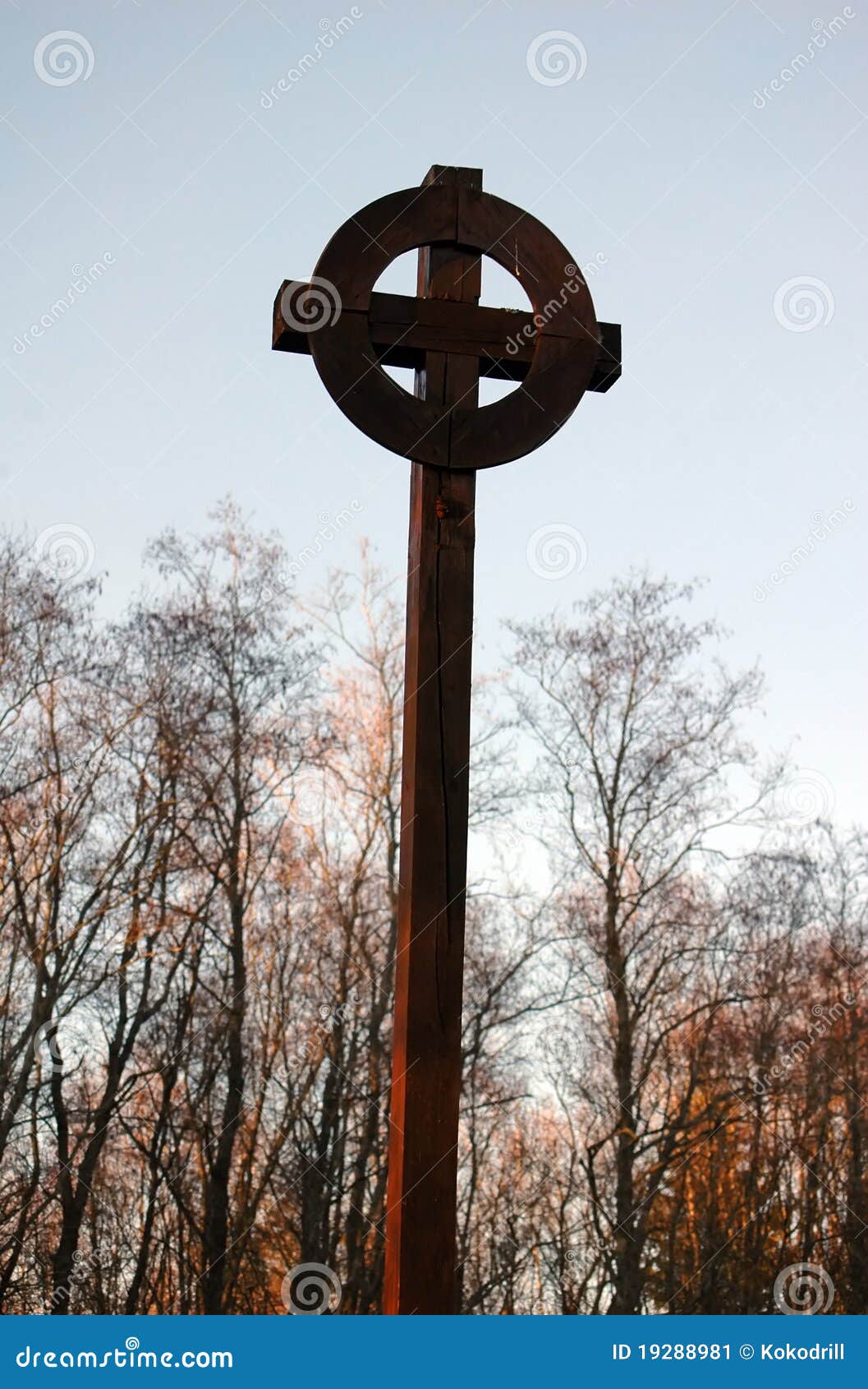 Cruz arredondada imagem de stock. Imagem de tema, cultura - 19288981