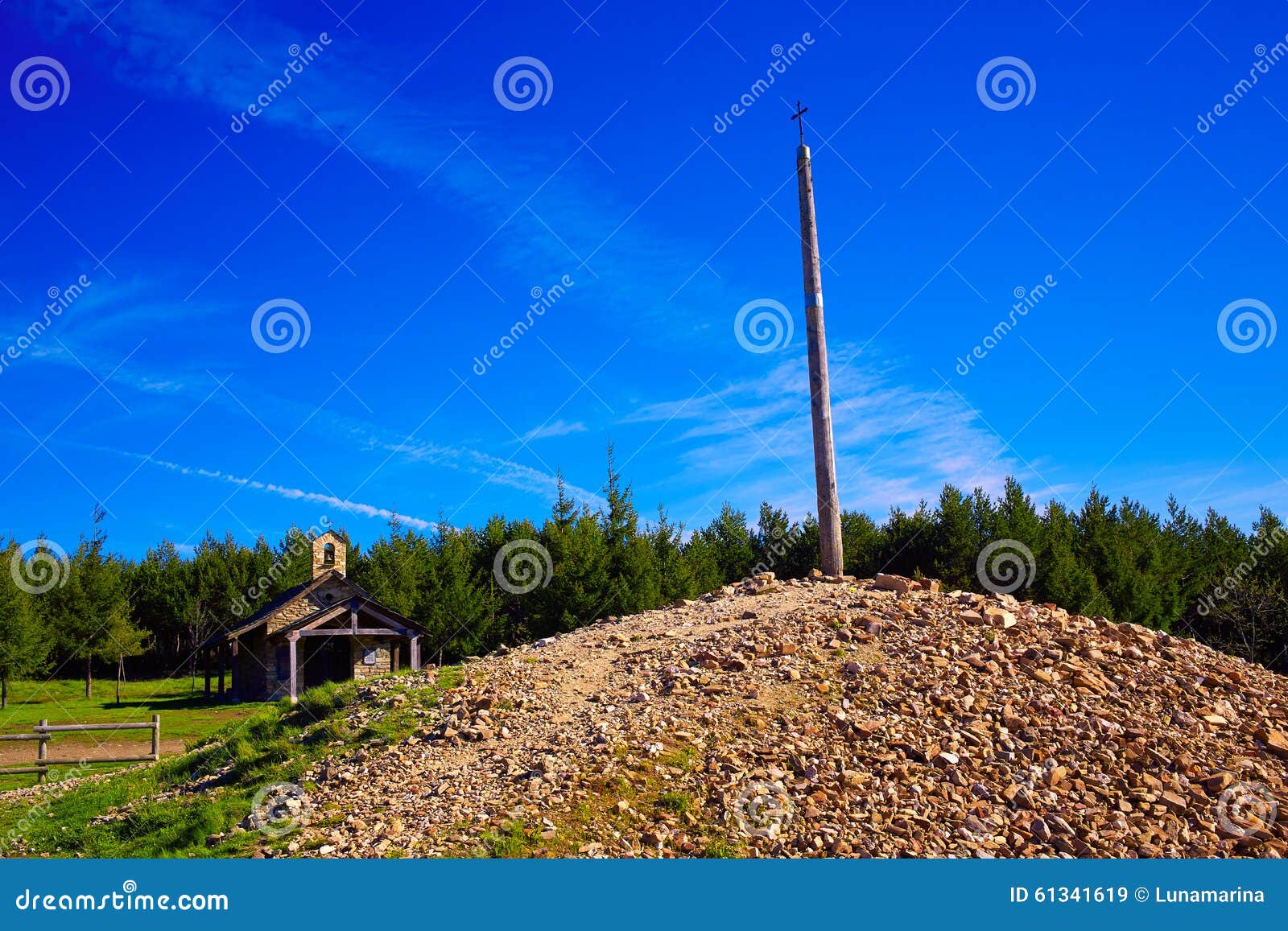 Cruz De Ferro, Spain - The Iron Cross - Cruz De Ferro - Marking The ...