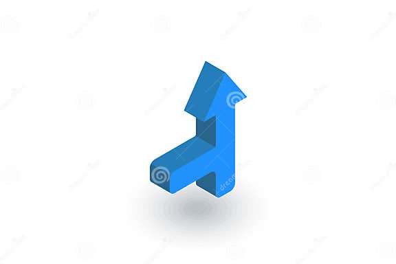 Cruz De La Flecha, Icono Plano Isométrico Del Joinleft Vector 3d ... Cruz De La Flecha, Icono Plano Isométrico Del Joinleft Vector 3d ...