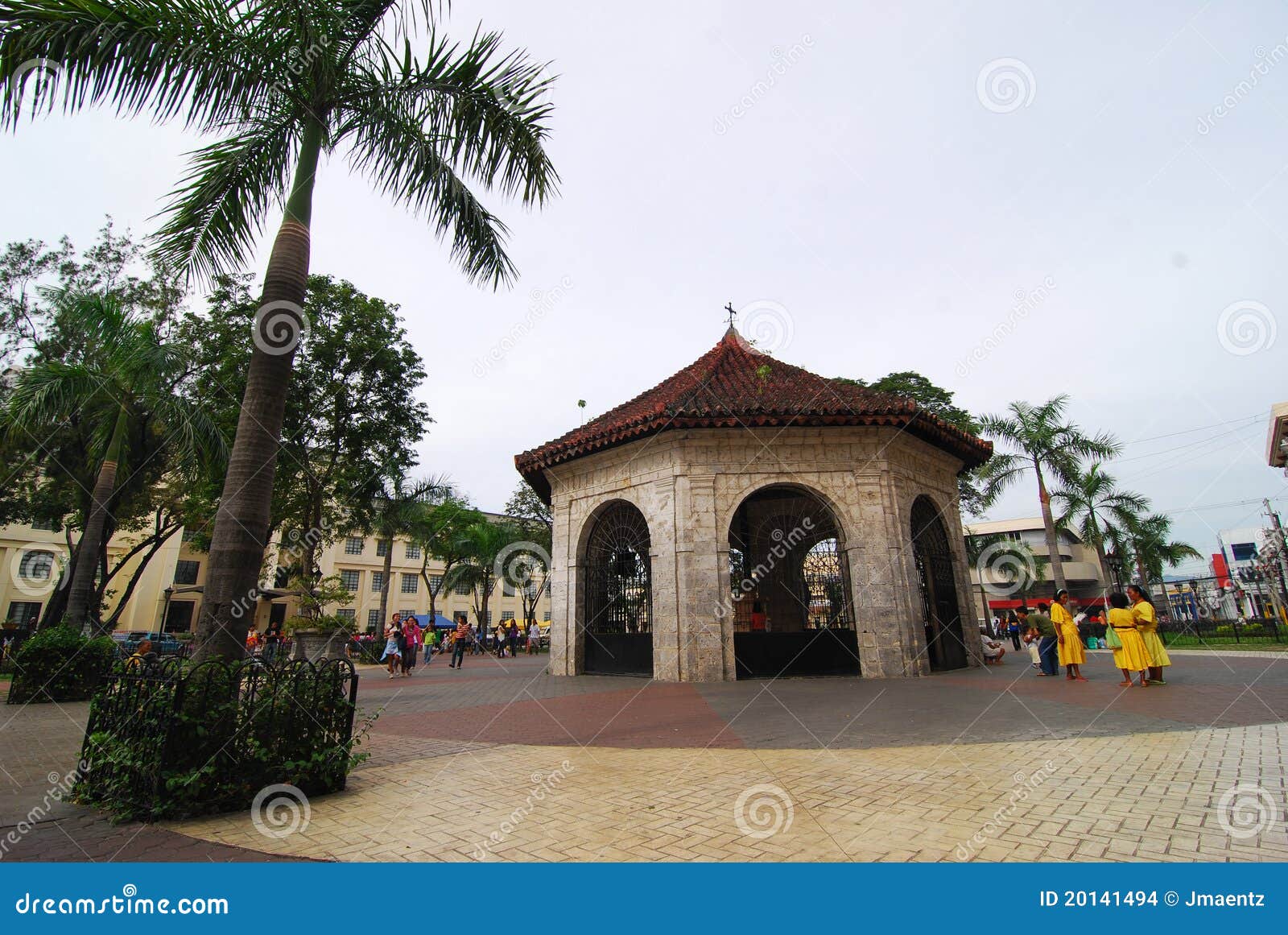 Cruz De Magellan Na Cidade De Cebu, Filipinas Imagem de Stock Editorial ...