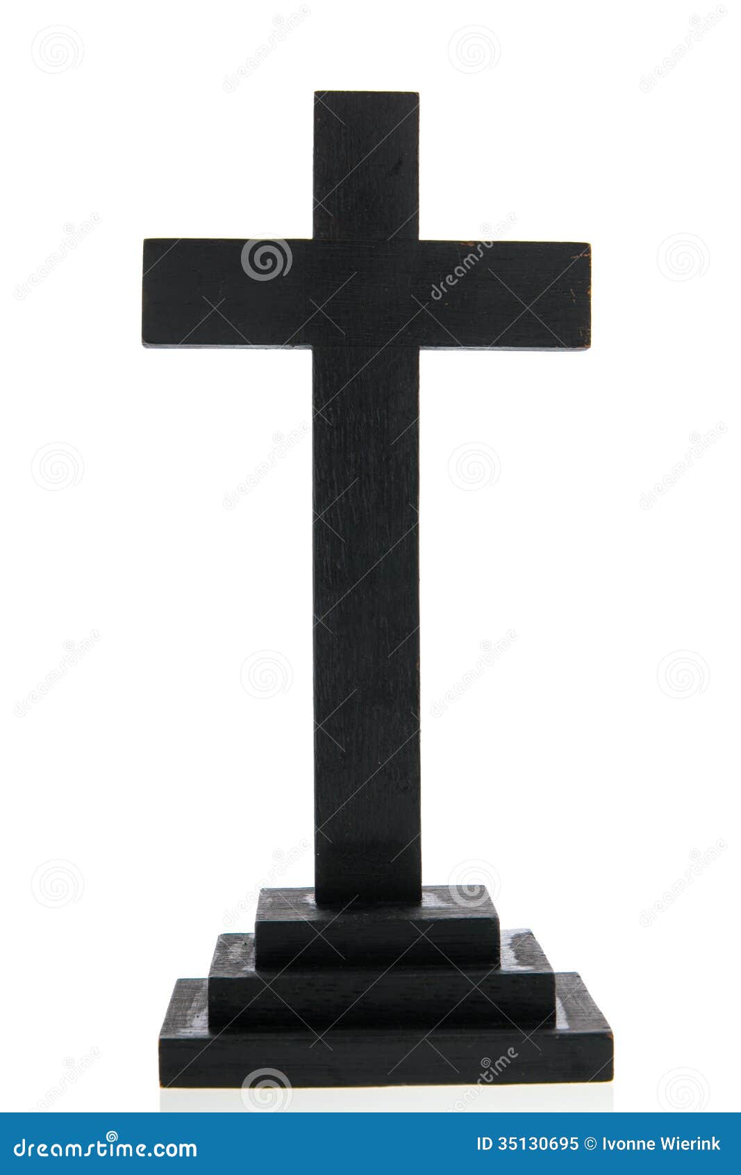Cruz negra simple imagen de archivo. Imagen de espiritualidad - 35130695