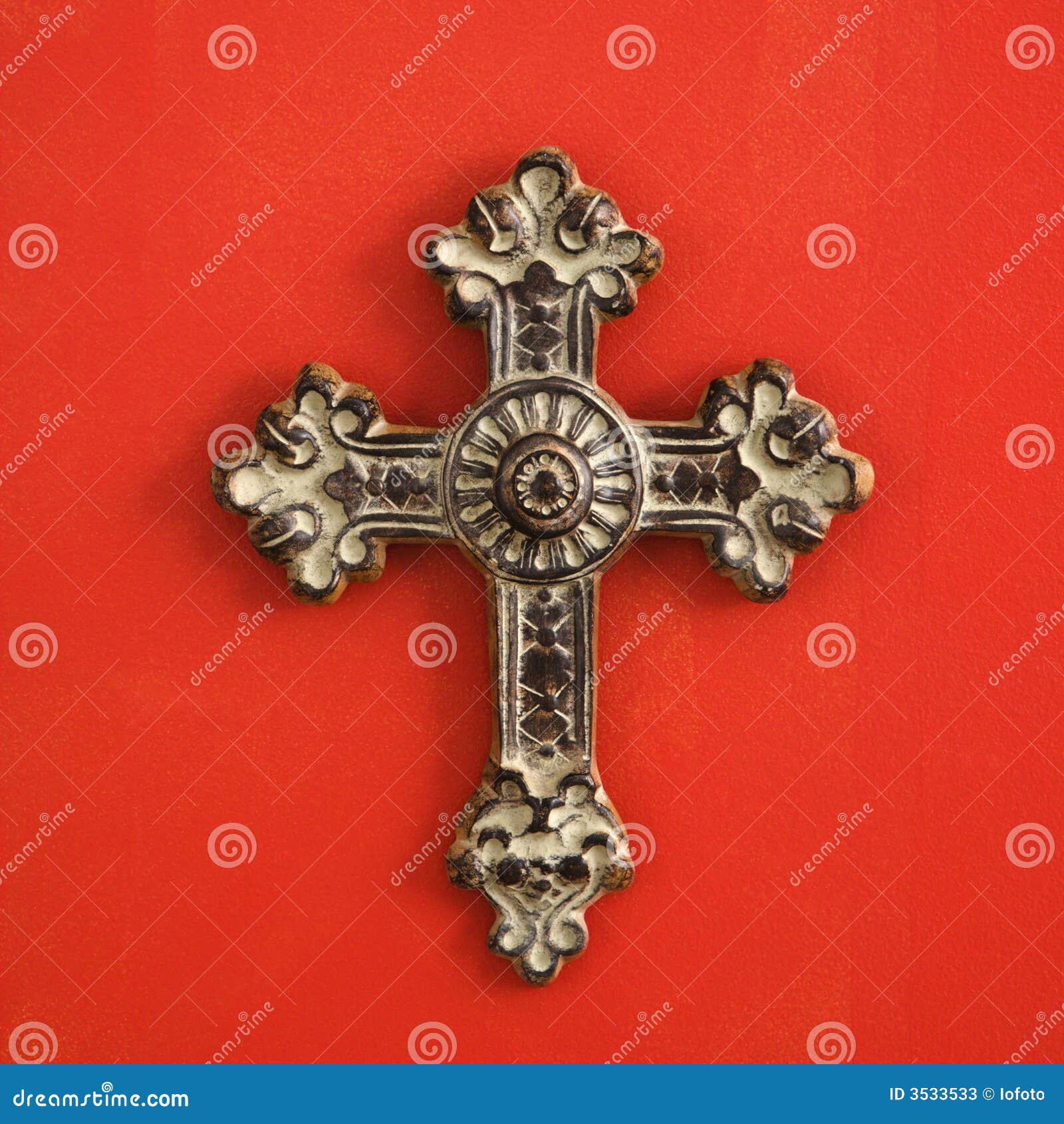 Cruz religiosa. imagen de archivo. Imagen de religioso - 3533533