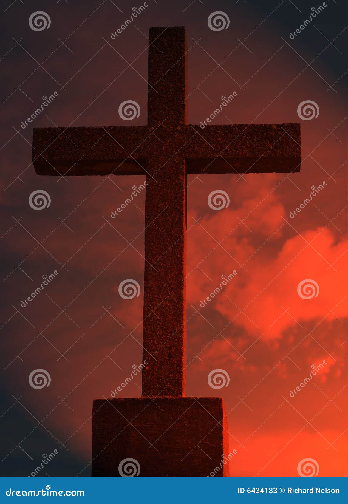 Cruz religiosa imagem de stock. Imagem de cristianismo - 6434183