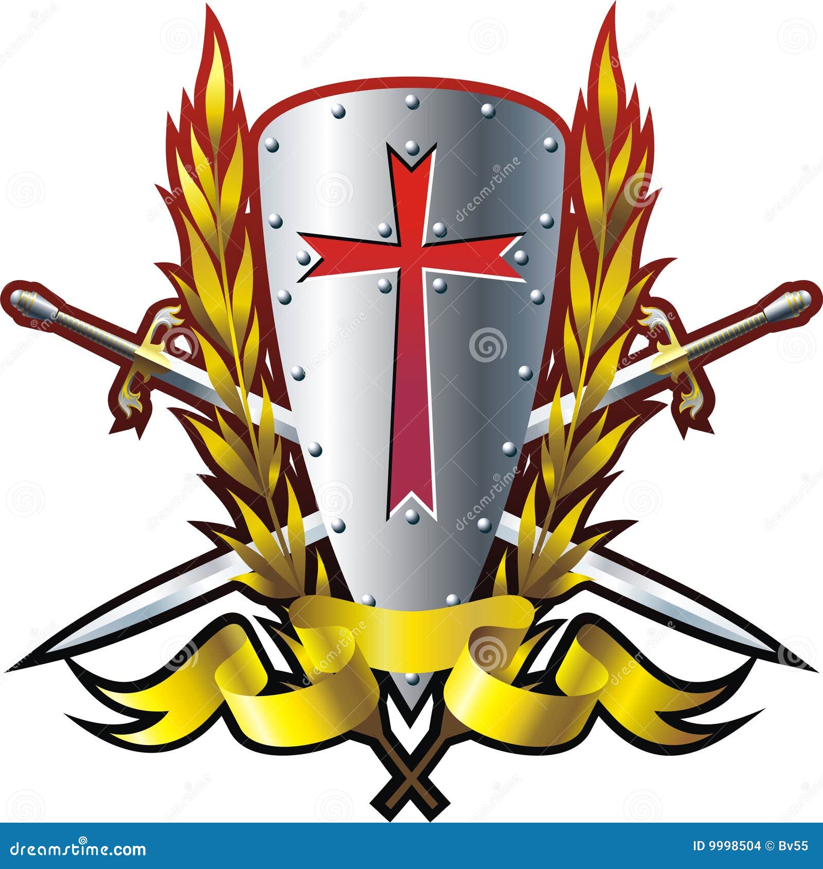 Cruz Roja ilustración del vector. Ilustración de plantilla - 9998504