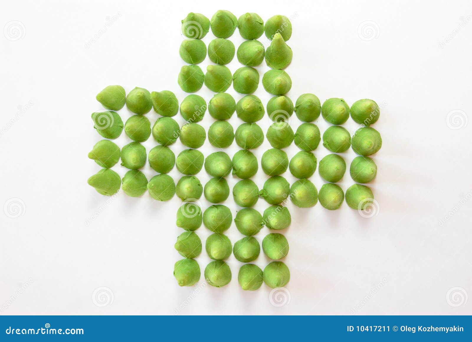 Cruz verde imagen de archivo. Imagen de verde, ideas - 10417211