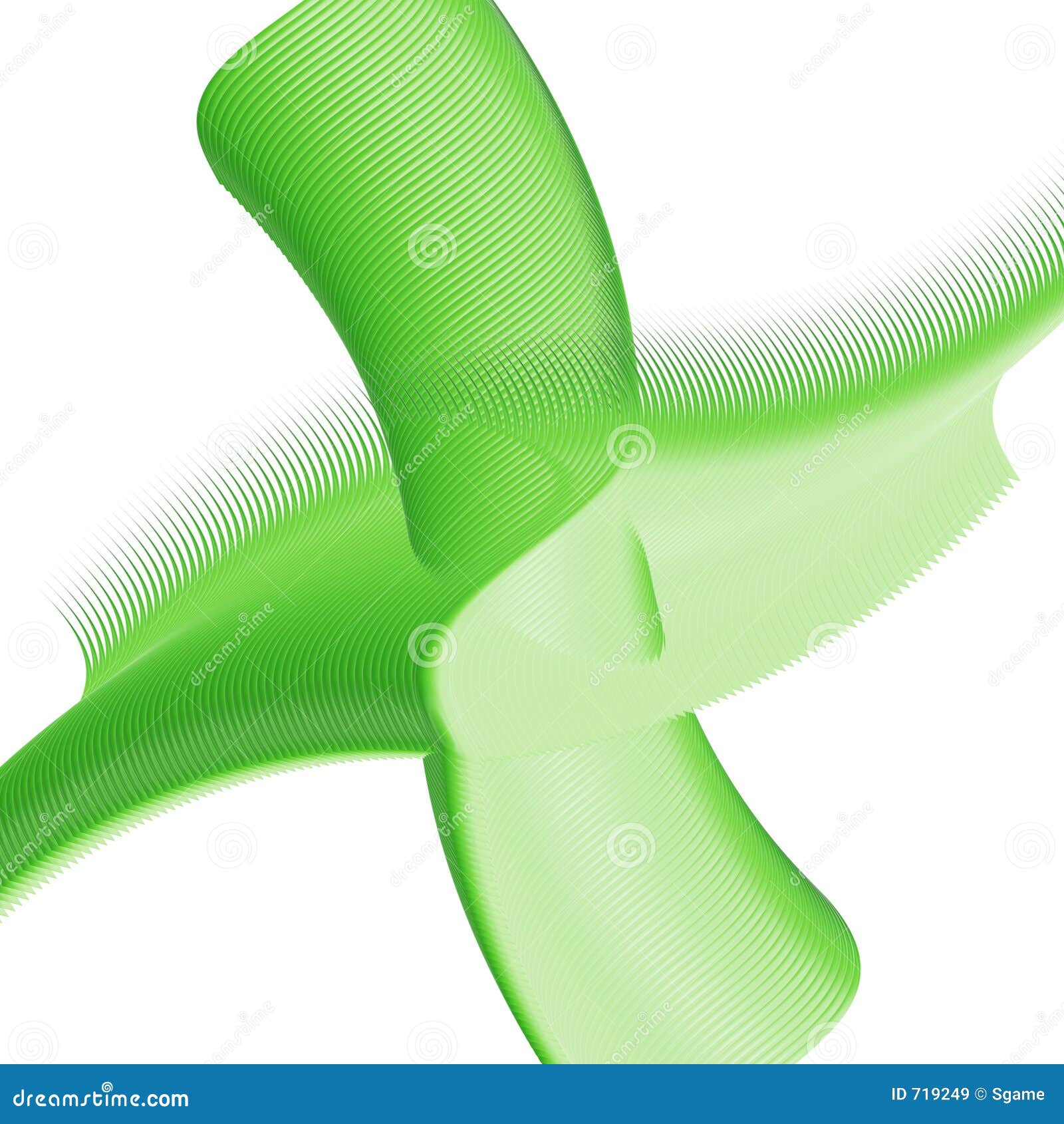 Cruz verde stock de ilustración. Ilustración de comunicaciones - 719249