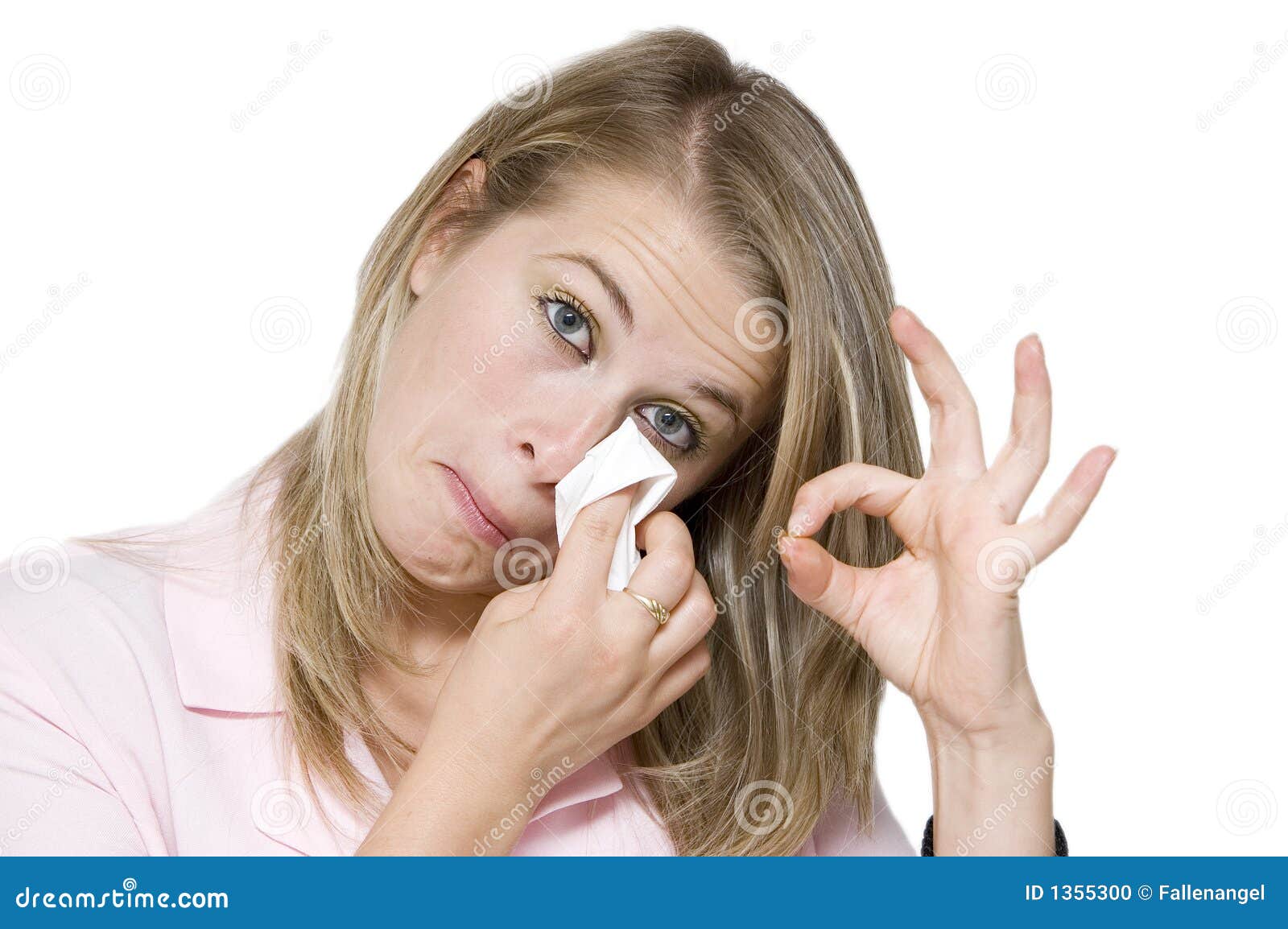 Cry! stock photo. Image of skin, woman, female, lips, simulation - 1355300