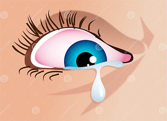 Cry stock illustration. Illustration of depressed, grief - 73620