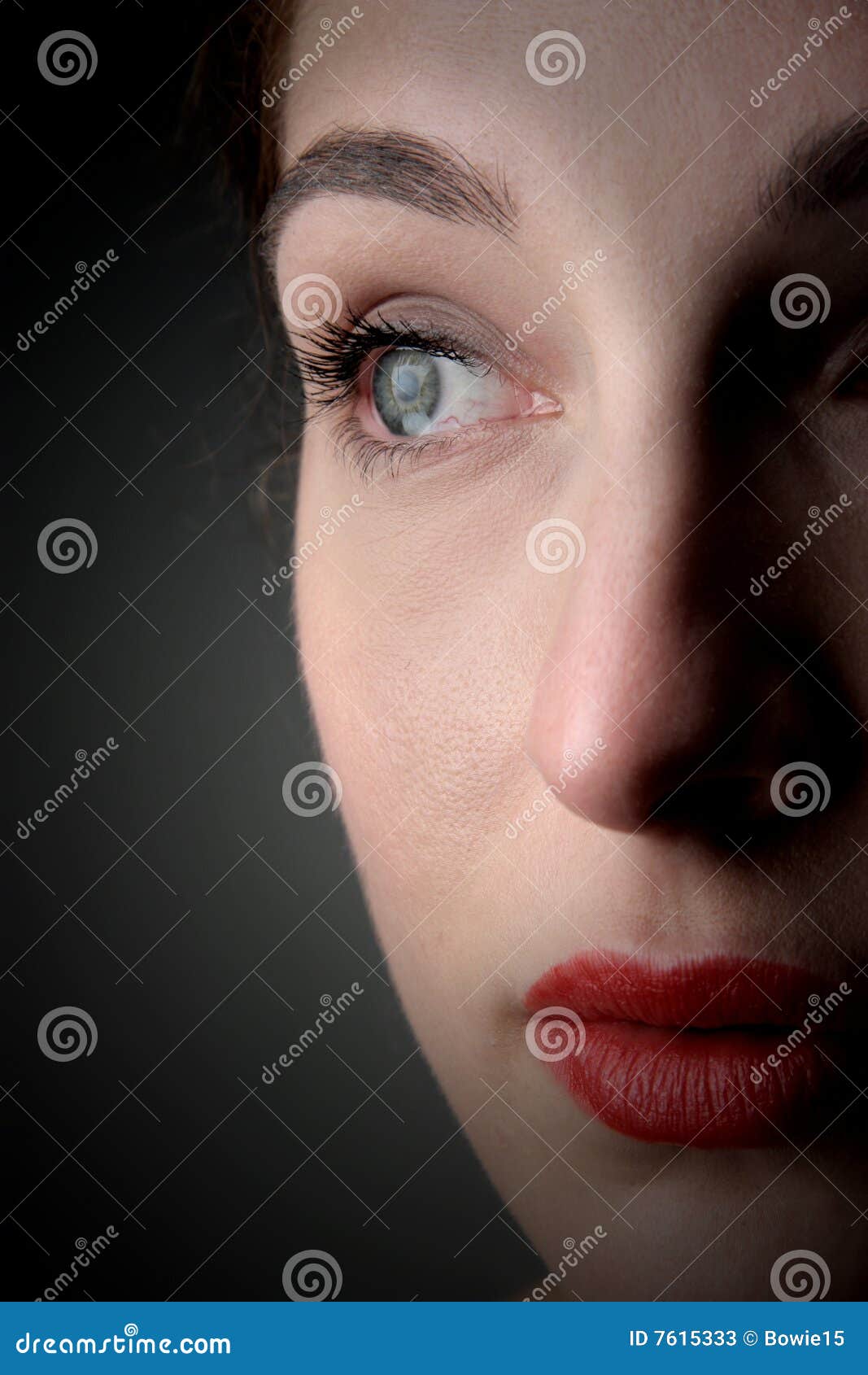Cry stock image. Image of portrait, young, sorrow, sadness - 7615333