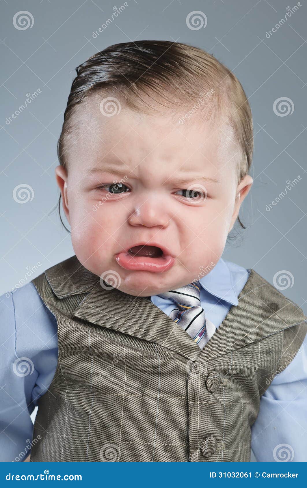 Cry Baby Businessman stock image. Image of face, head - 31032061