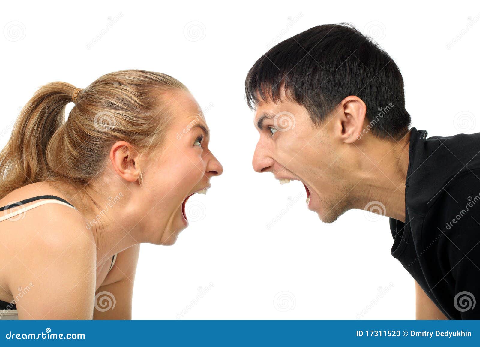 Cry happy couple stock photo. Image of beautiful, casual - 17311520