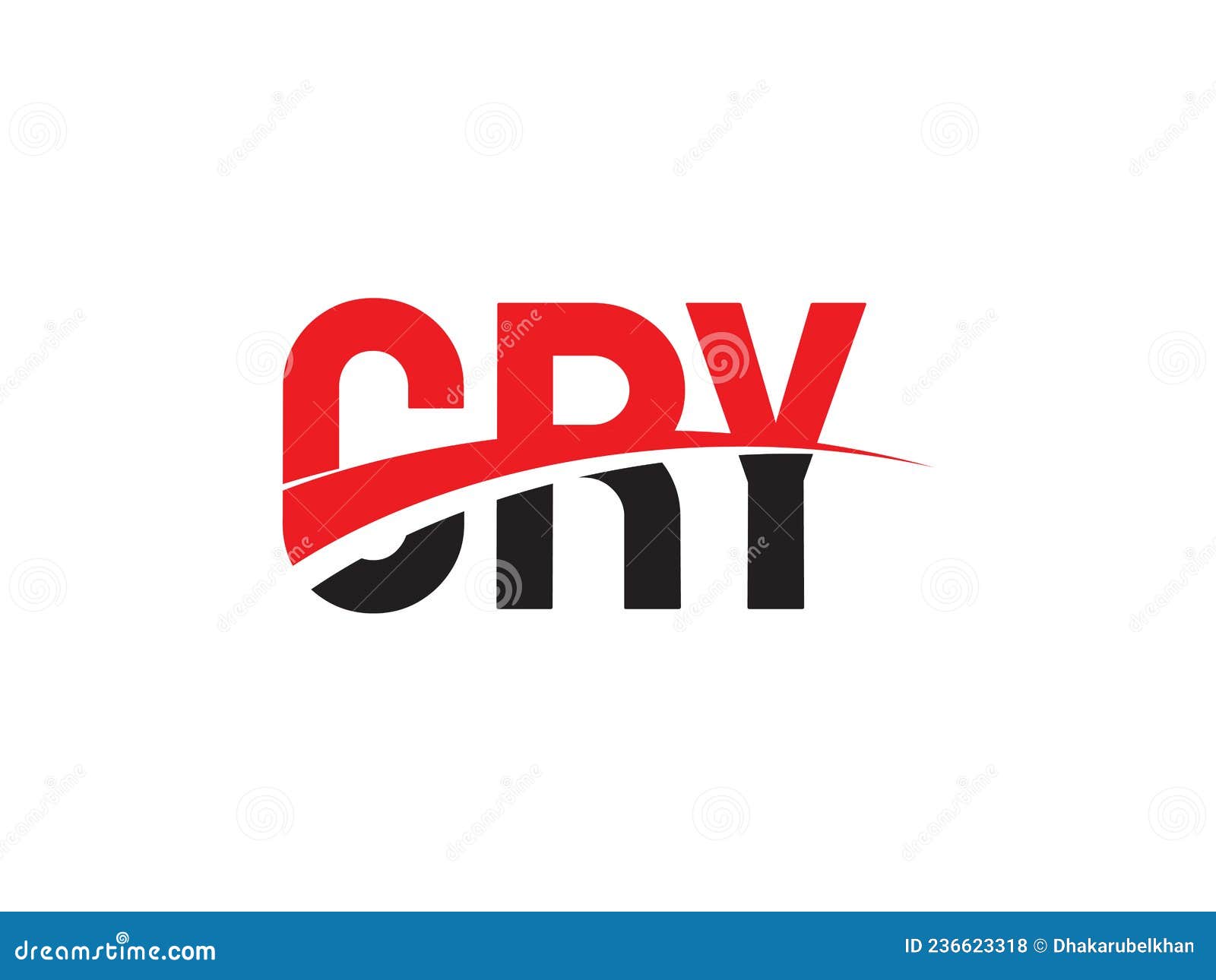 CRY Letter Initial Logo Design Vector Illustration Stock Vector ...