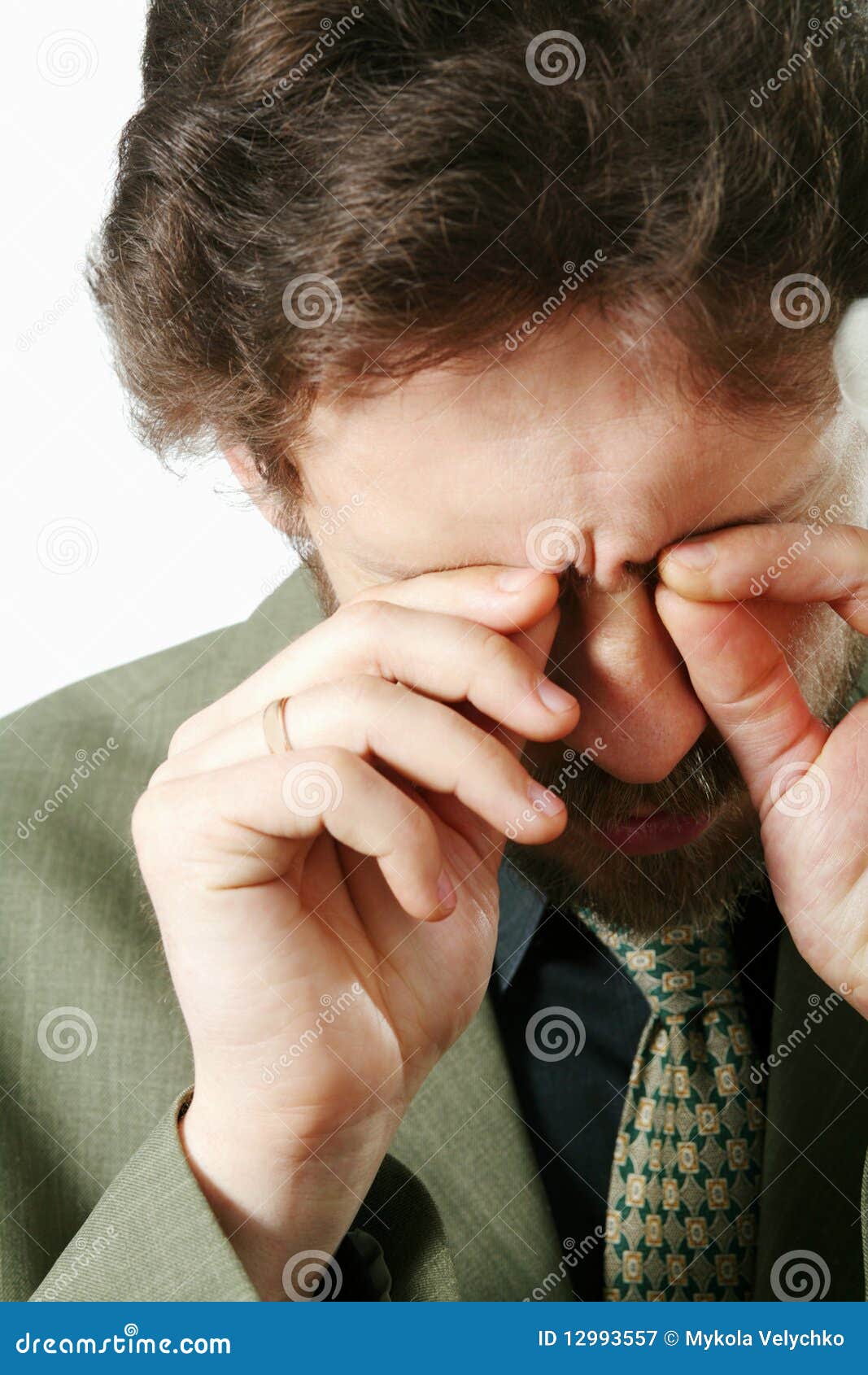 Crying stock image. Image of tear, person, hand, male - 12993557