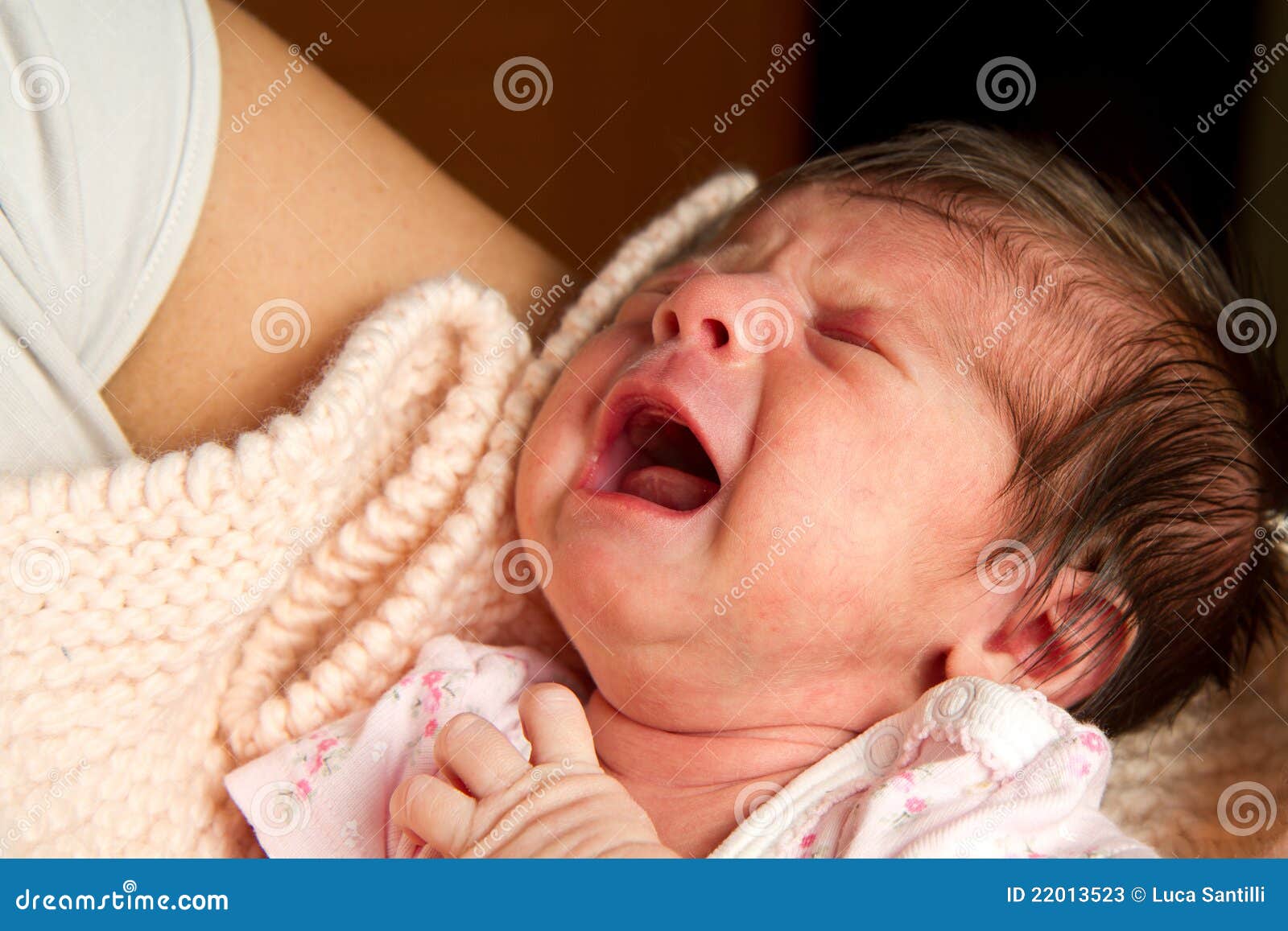 Crying baby stock image. Image of tenderness, feet, love - 22013523