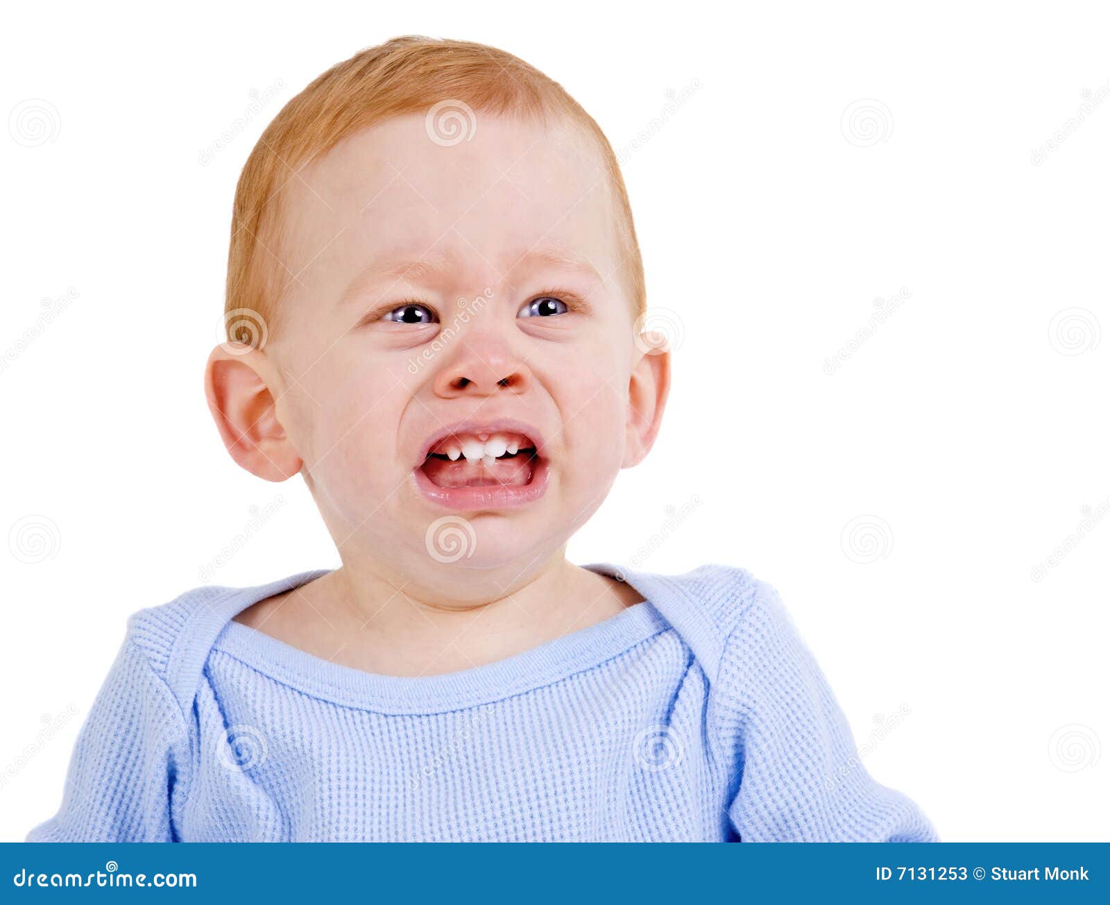 Crying baby stock image. Image of painful, expression - 7131253