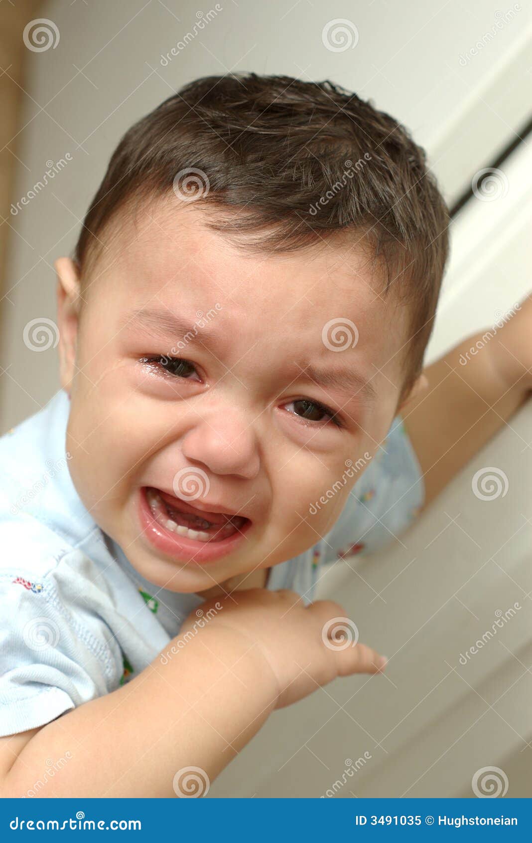 Crying Baby Boy 3 stock image. Image of baby, yell, little - 3491035