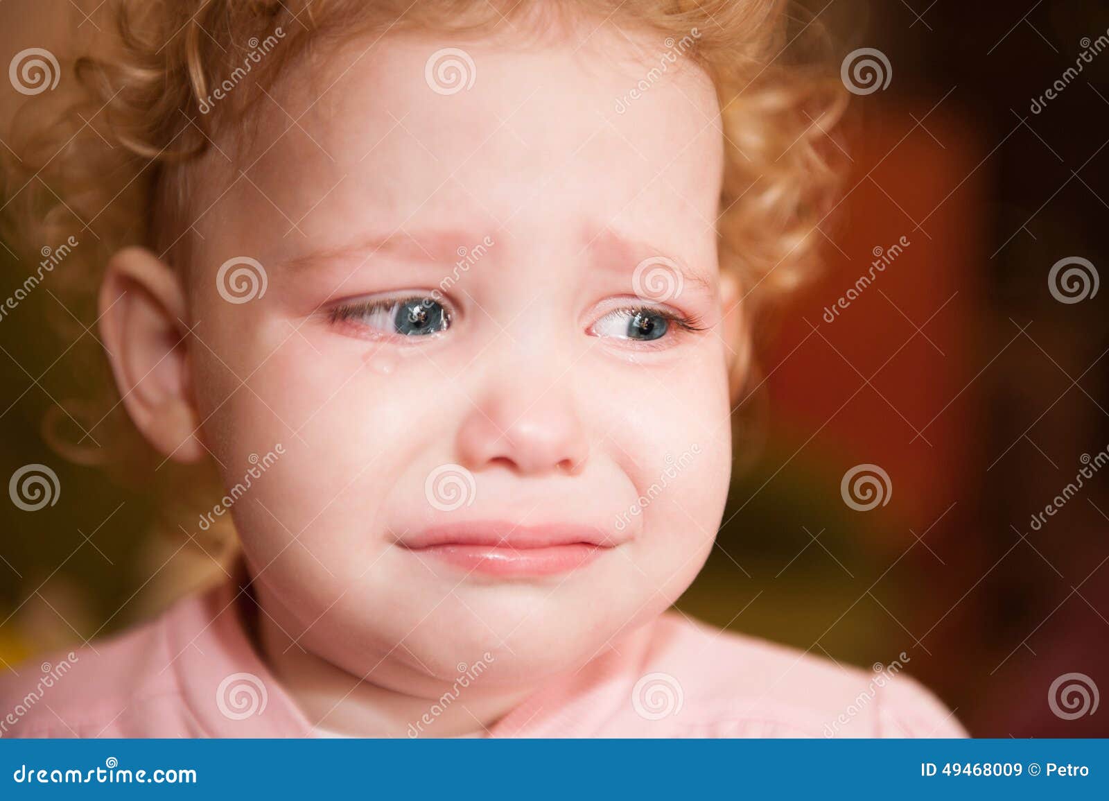 Crying baby face closeup stock image. Image of life, person - 49468009