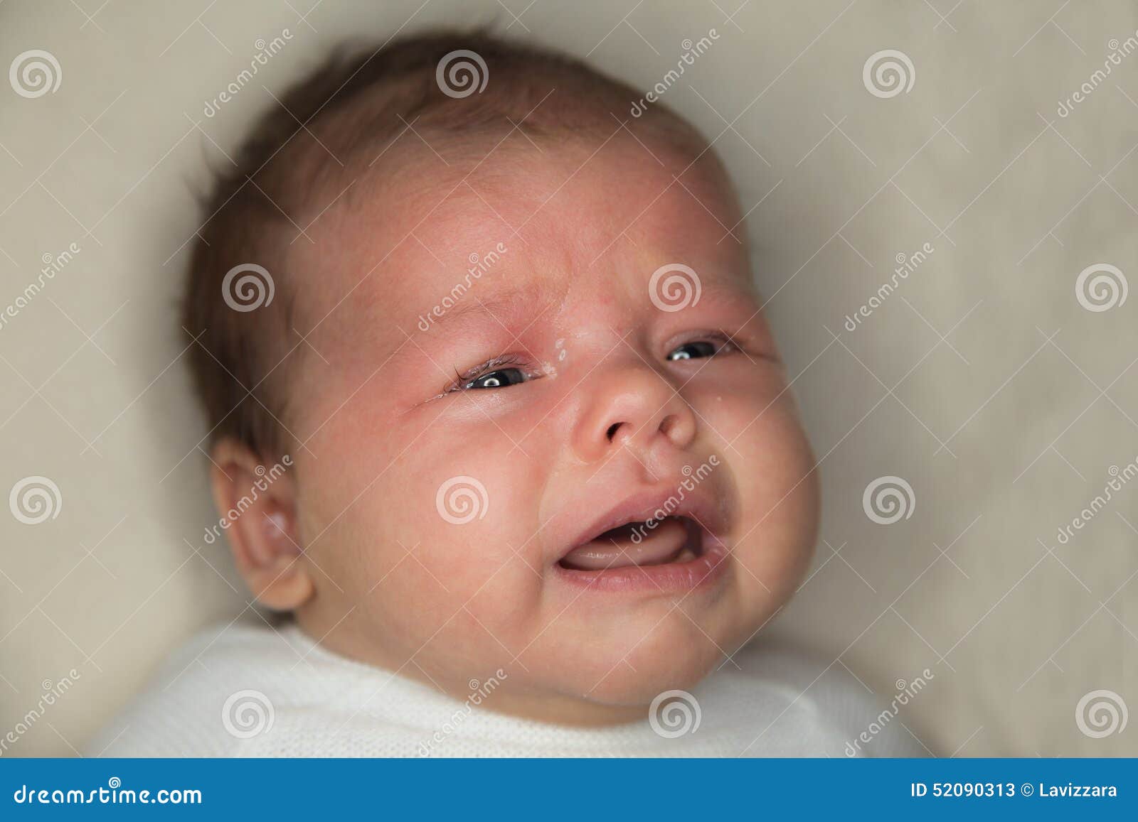 Crying Baby stock image. Image of baby, hurt, face, expression - 52090313