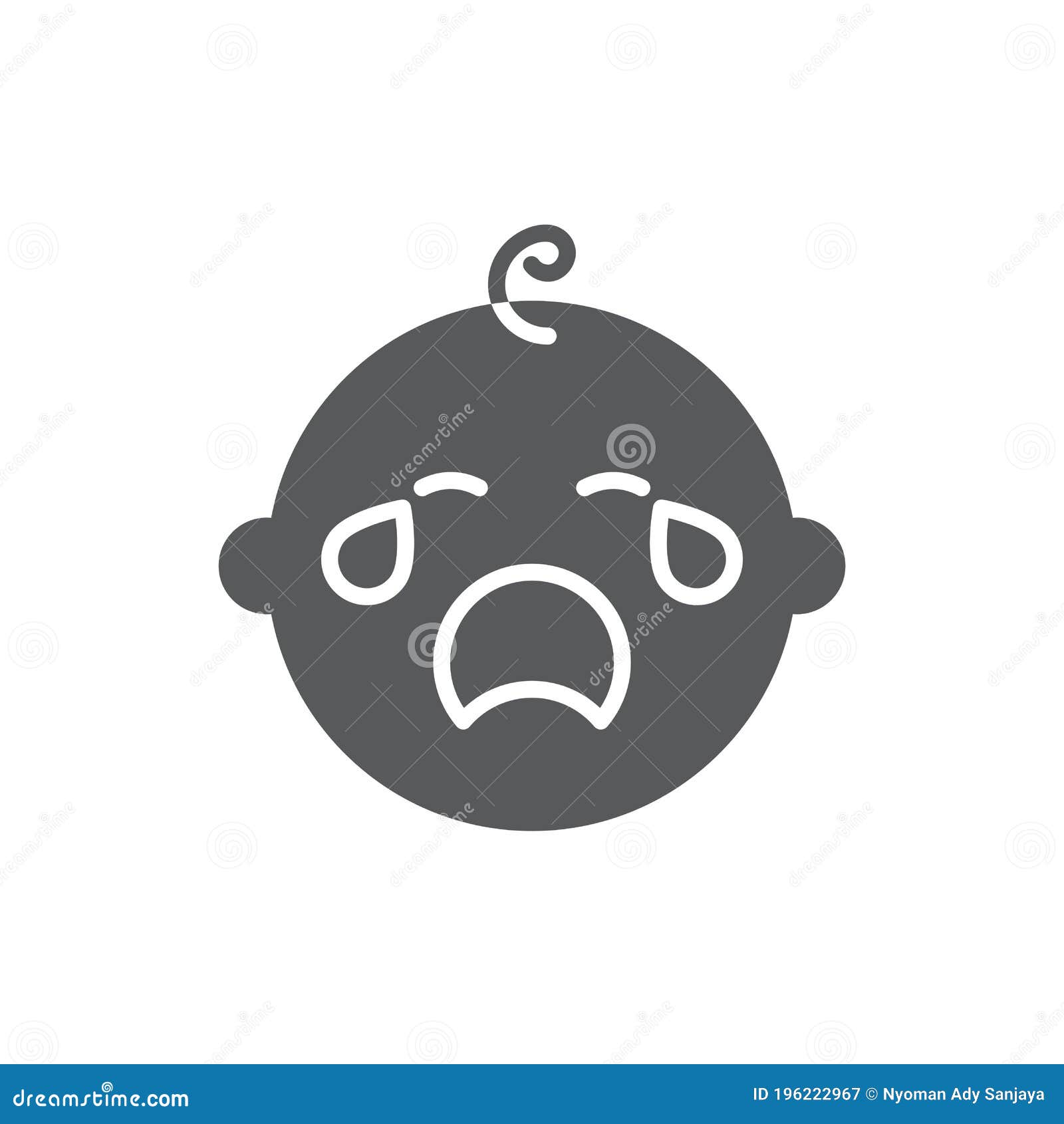 Crying Baby Vector Stock Illustrations – 2,689 Crying Baby Vector Stock ...