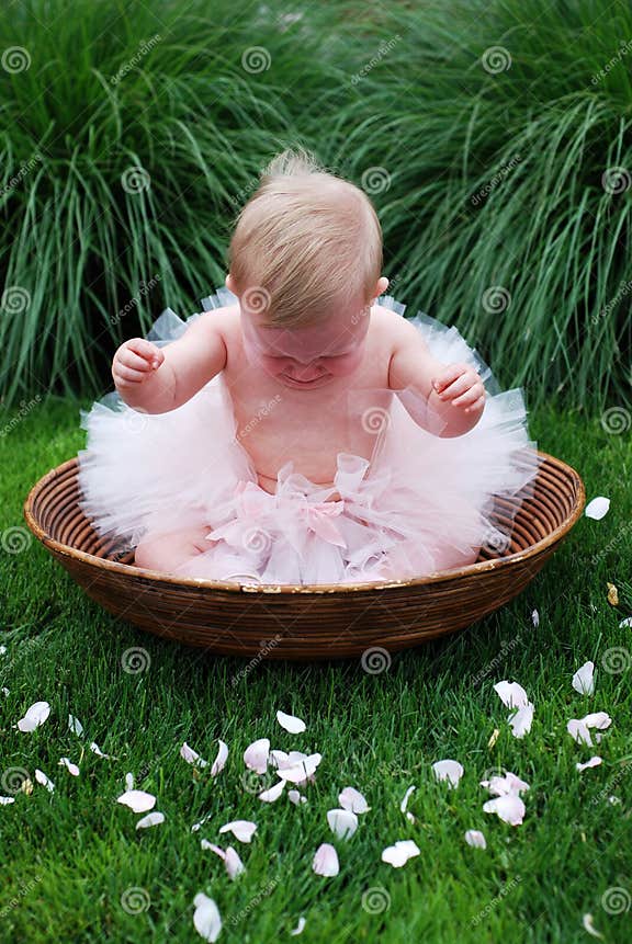 Crying Ballet Baby - Vertical Stock Image - Image of girl, sadness: 5996185