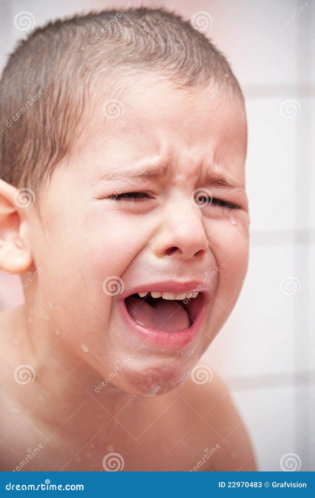 Crying boy stock image. Image of sulking, anger, tear - 22970483