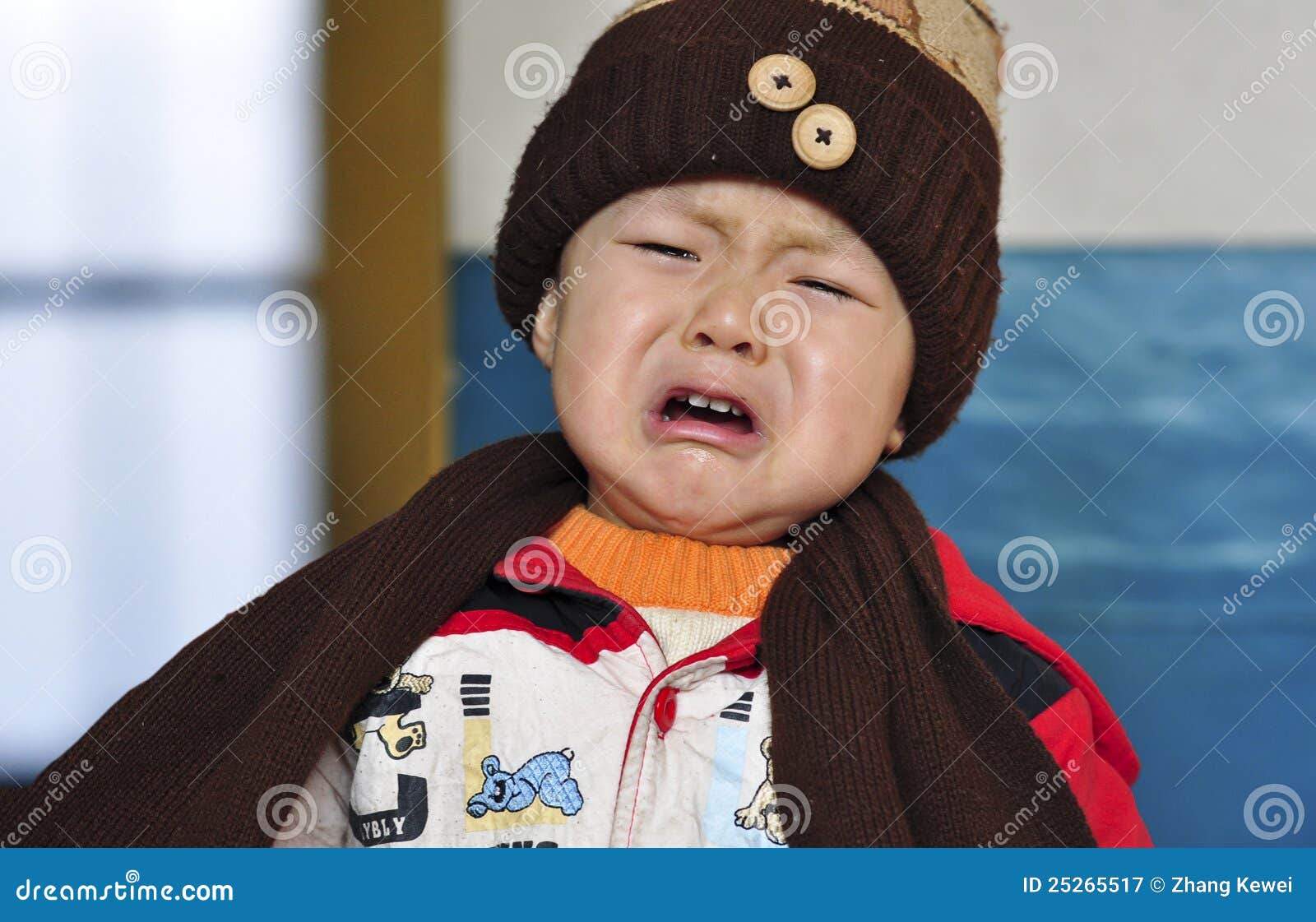 A crying boy stock image. Image of baby, china, child - 25265517