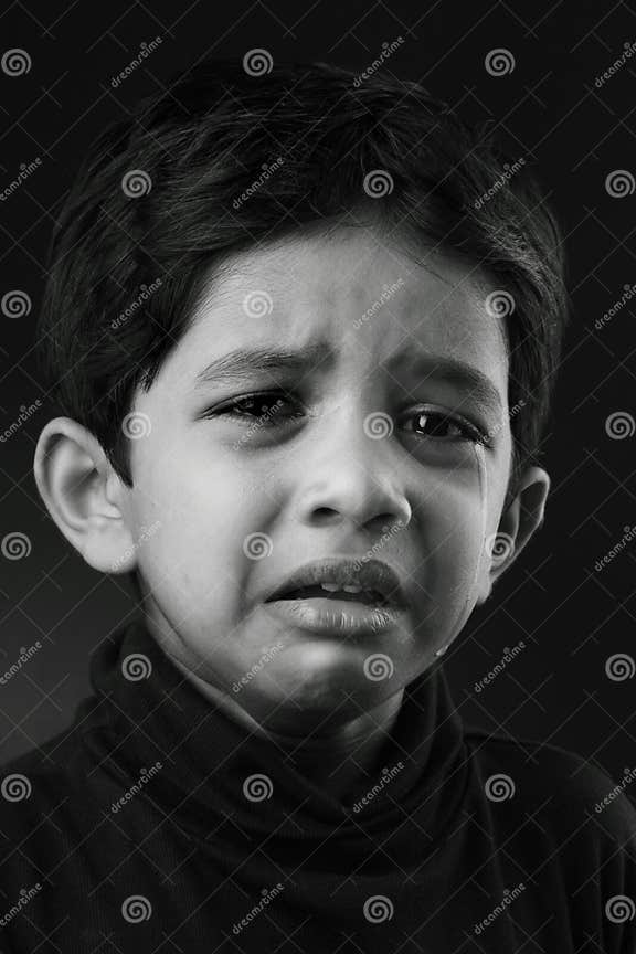 Crying boy stock image. Image of innocent, miserable - 27523719