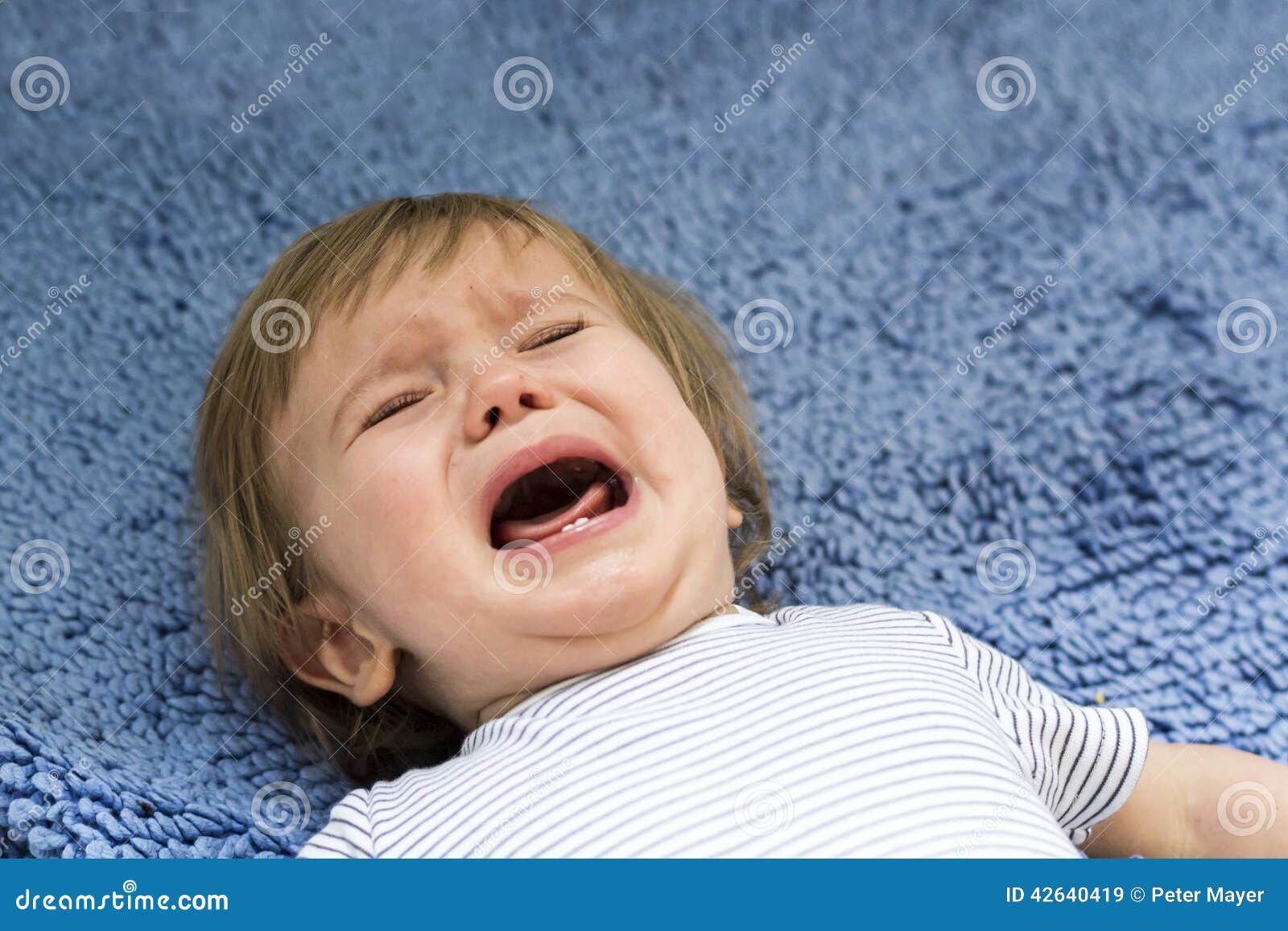 Crying Boy Stock Photo - Image: 42640419