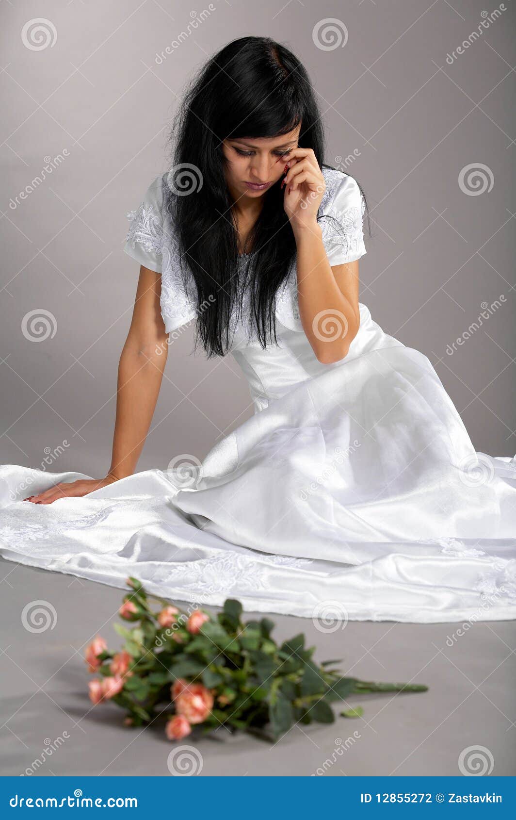 Crying Bride Stock Photography - Image: 12855272