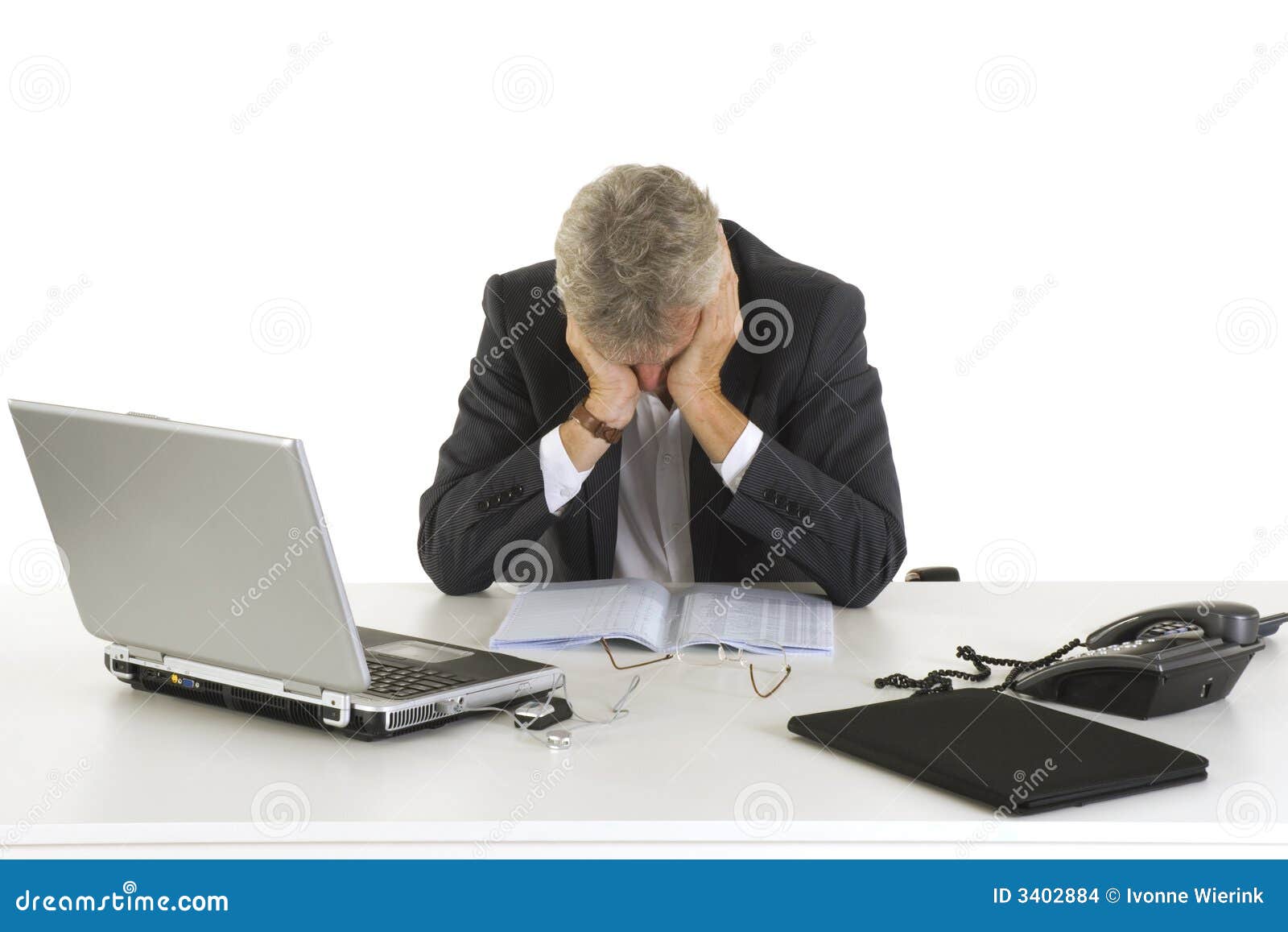 Crying ceo stock photo. Image of sorrow, workingplace - 3402884