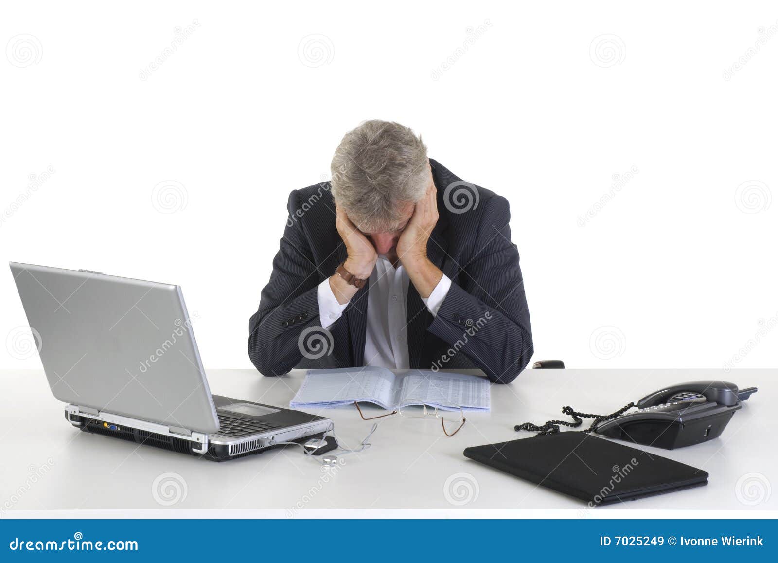 Crying CEO stock image. Image of communication, business - 7025249