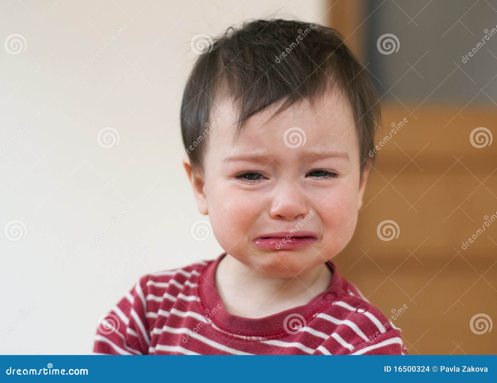 Crying child stock photo. Image of upset, childish, close - 16500324