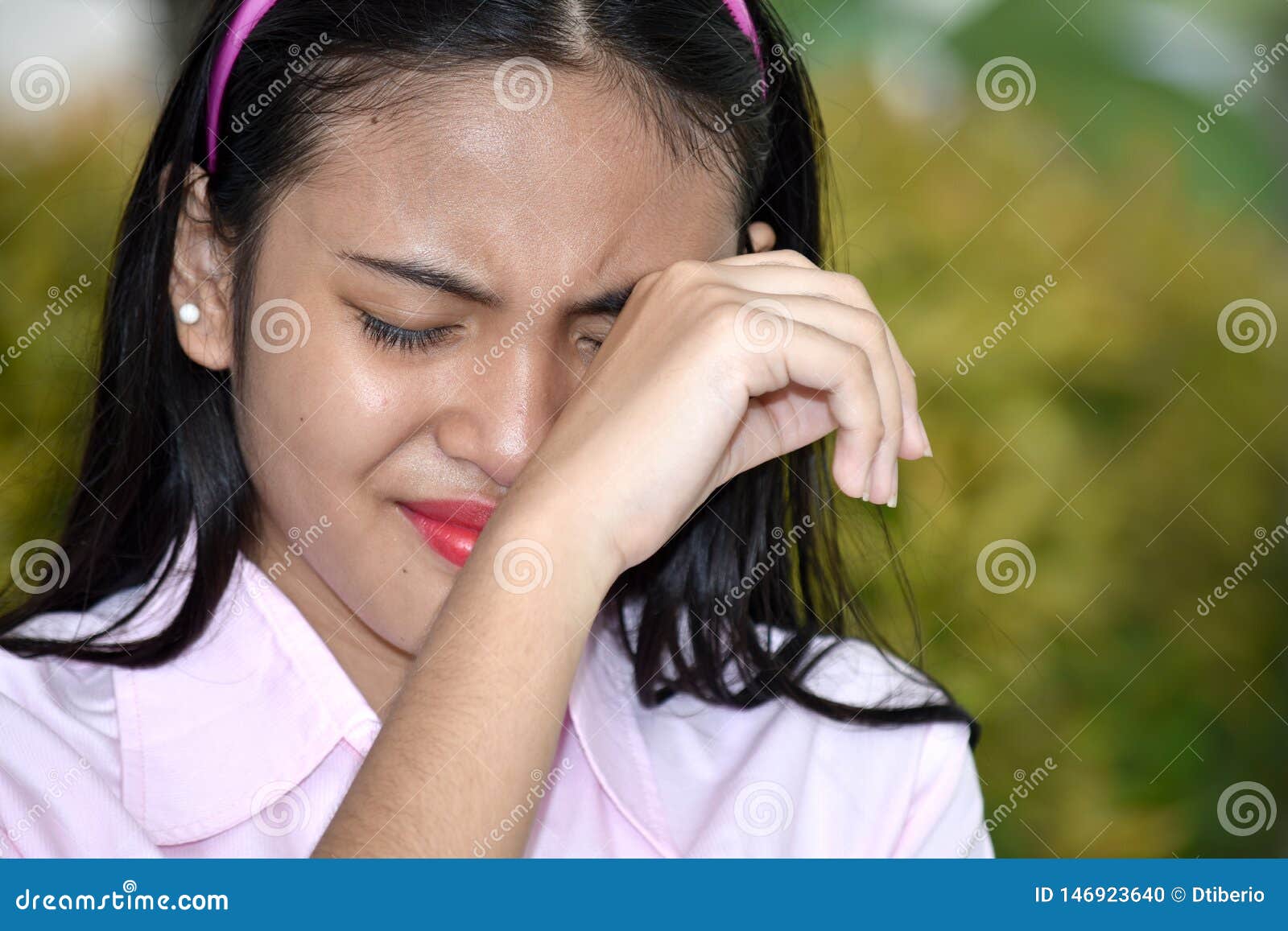 A Crying Filipina Girl stock photo. Image of crying - 146923640